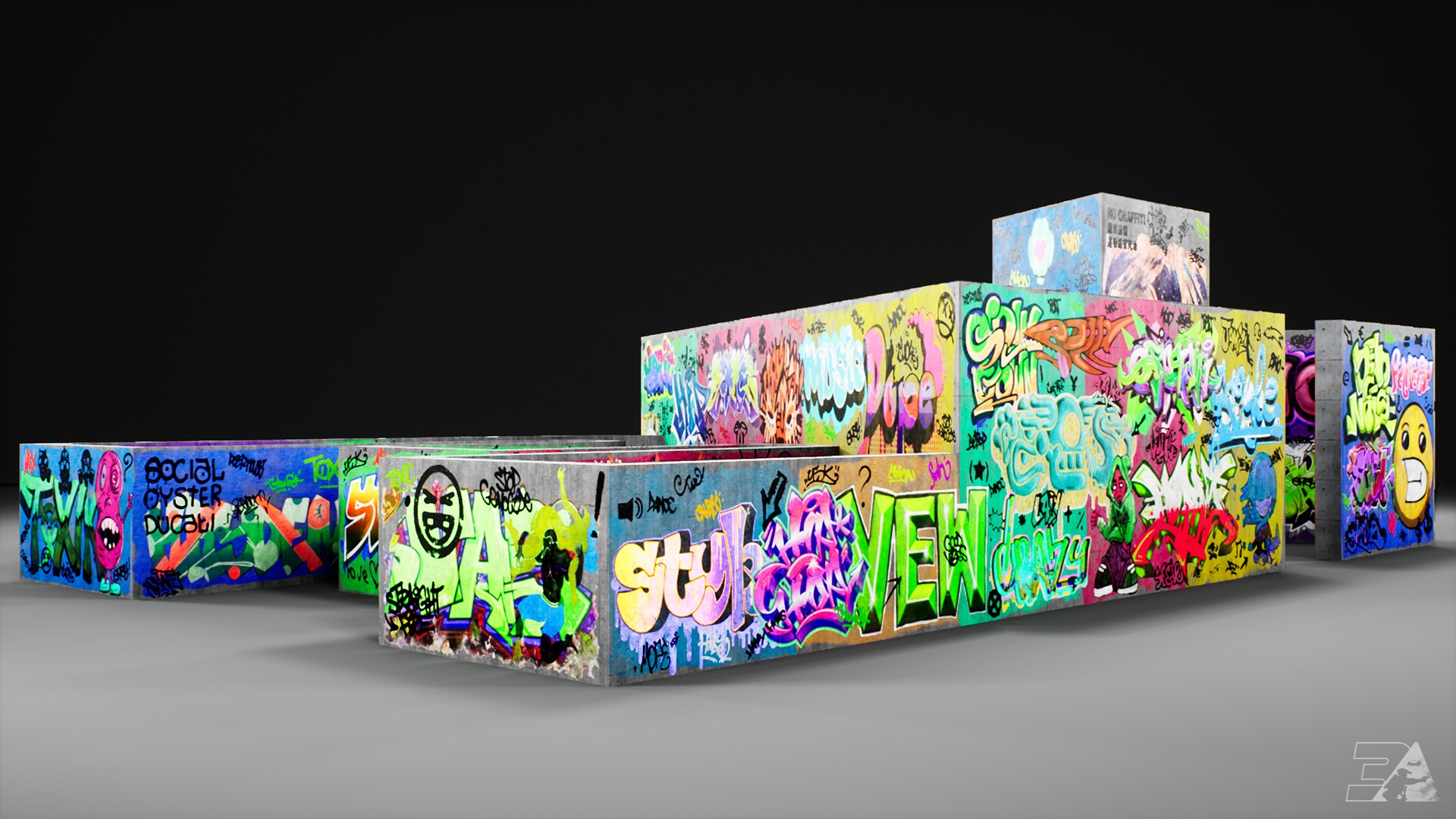Graffiti Maker In Materials Ue Marketplace