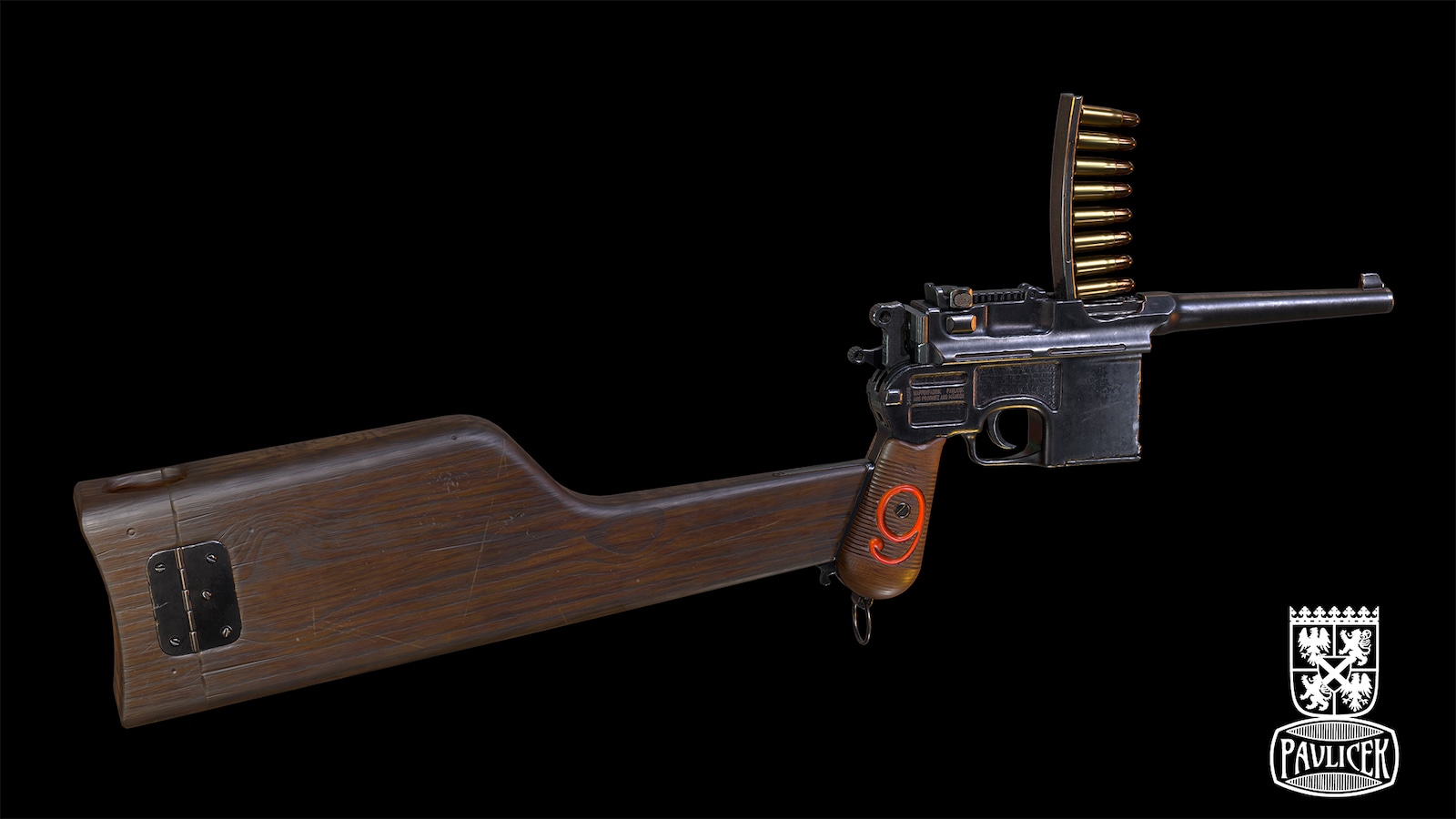 Blueprints > Weapons > Pistols > Mauser C96 – MIIKME