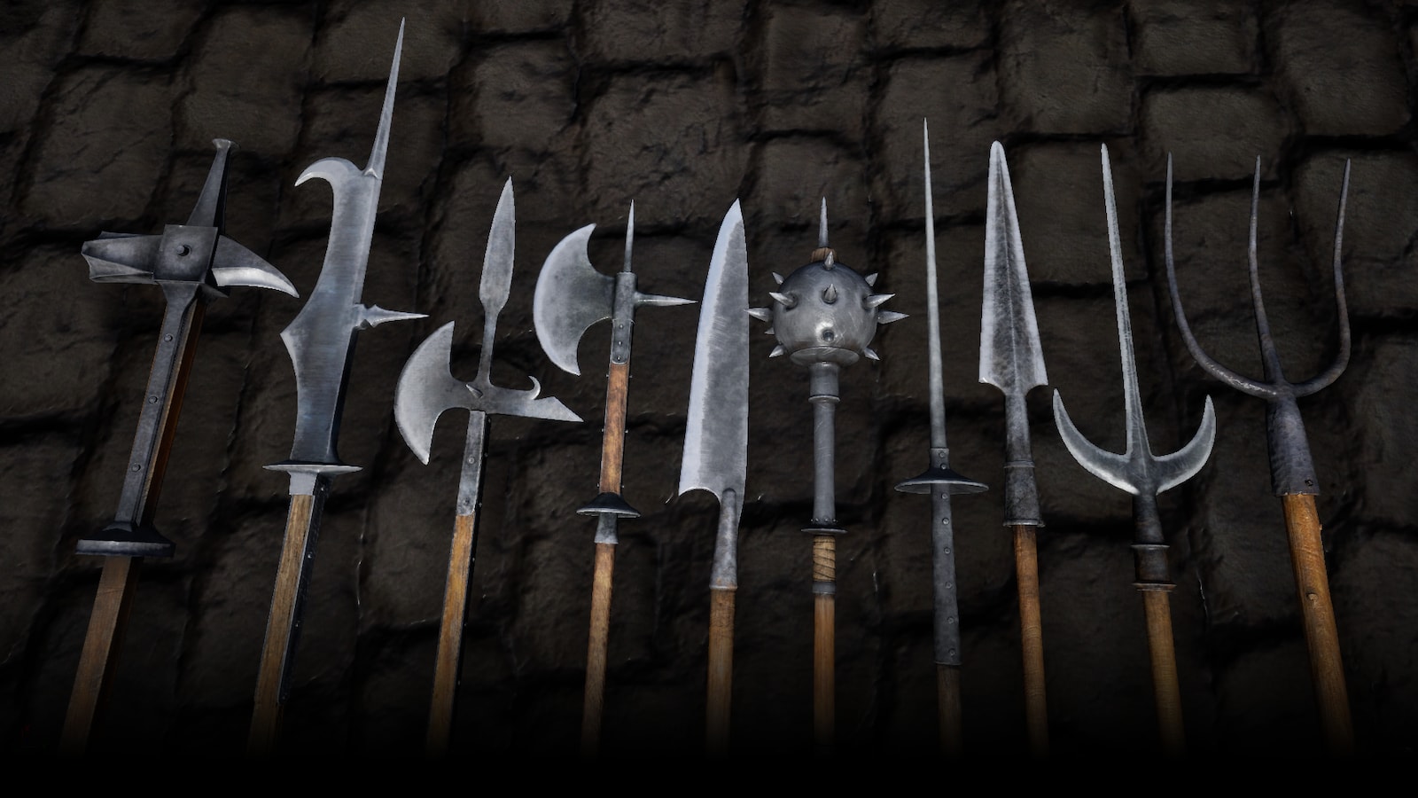 Medieval Two handed weapon (Pole-edition) in Weapons - UE Marketplace