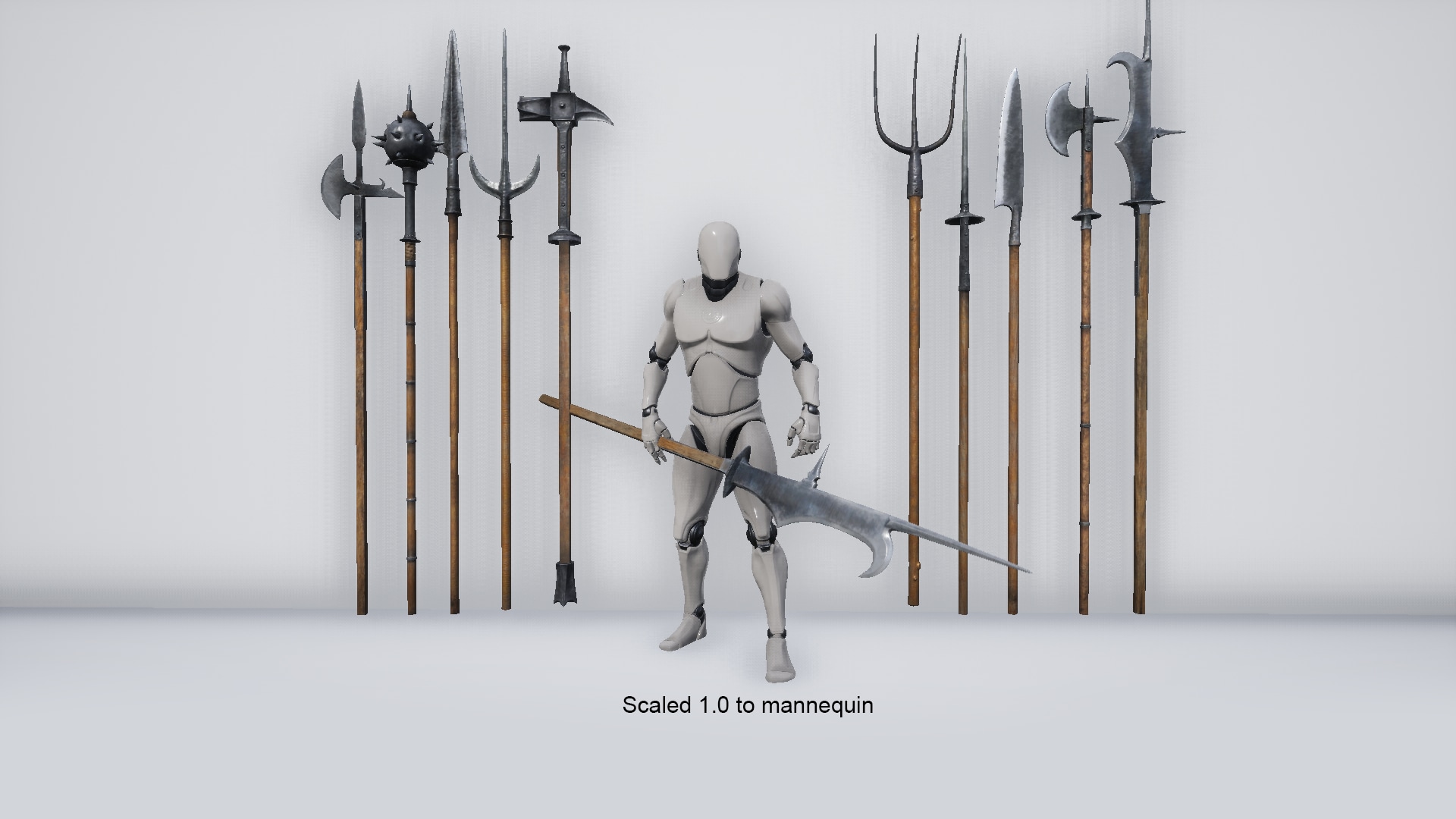 Medieval Two handed weapon (Pole-edition) in Weapons - UE Marketplace