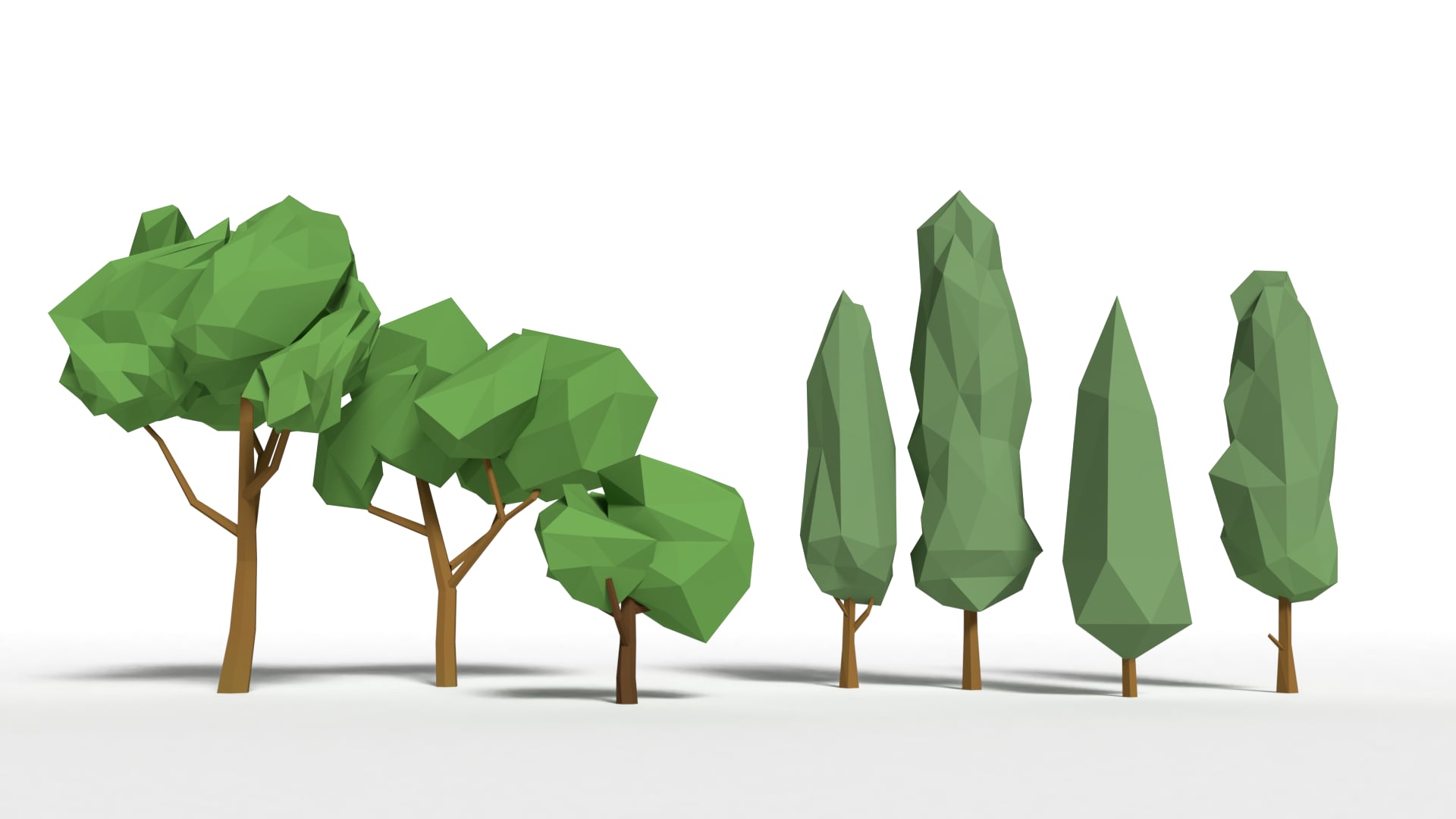 Trees Pack Low-poly in Environments - UE Marketplace