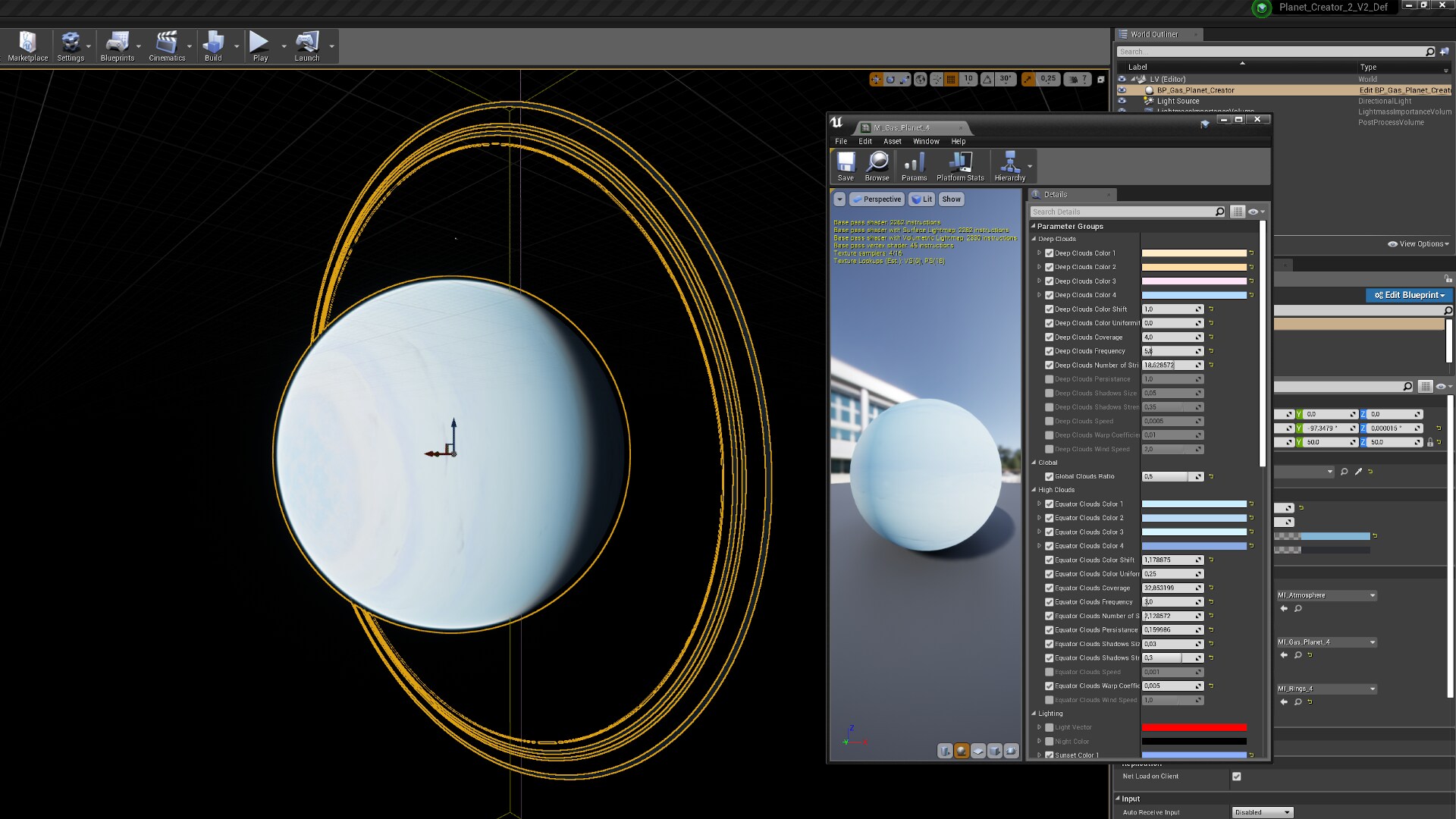 Planet Creator 2 V2 in Blueprints - UE Marketplace