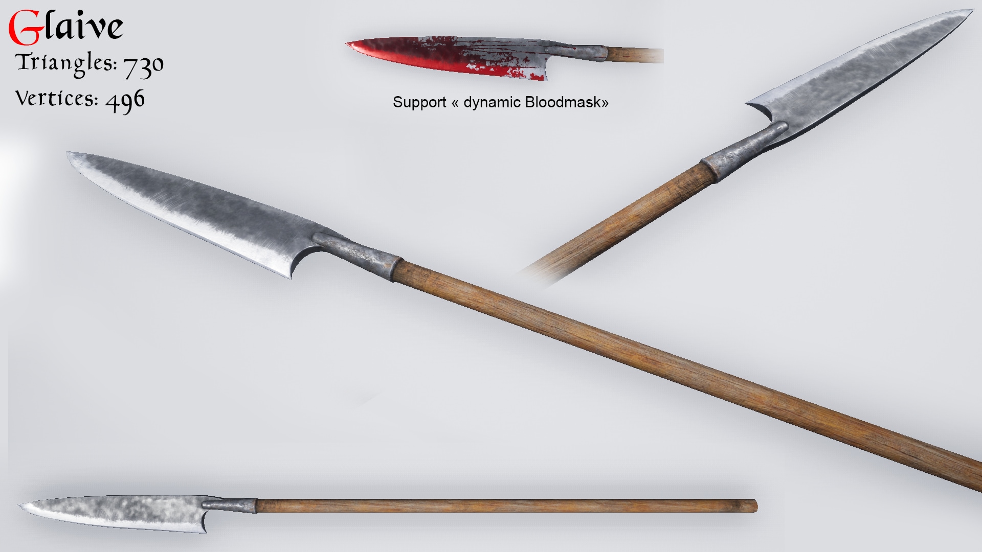 Medieval Two handed weapon (Pole-edition) in Weapons - UE Marketplace