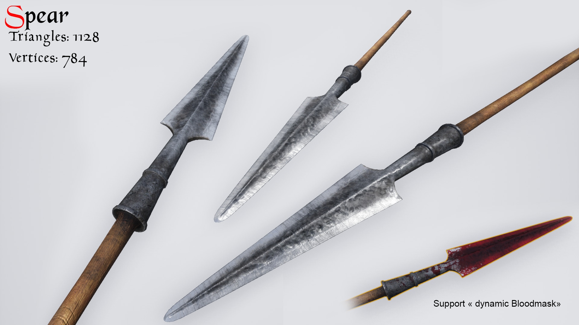 Medieval Two handed weapon (Pole-edition) in Weapons - UE Marketplace