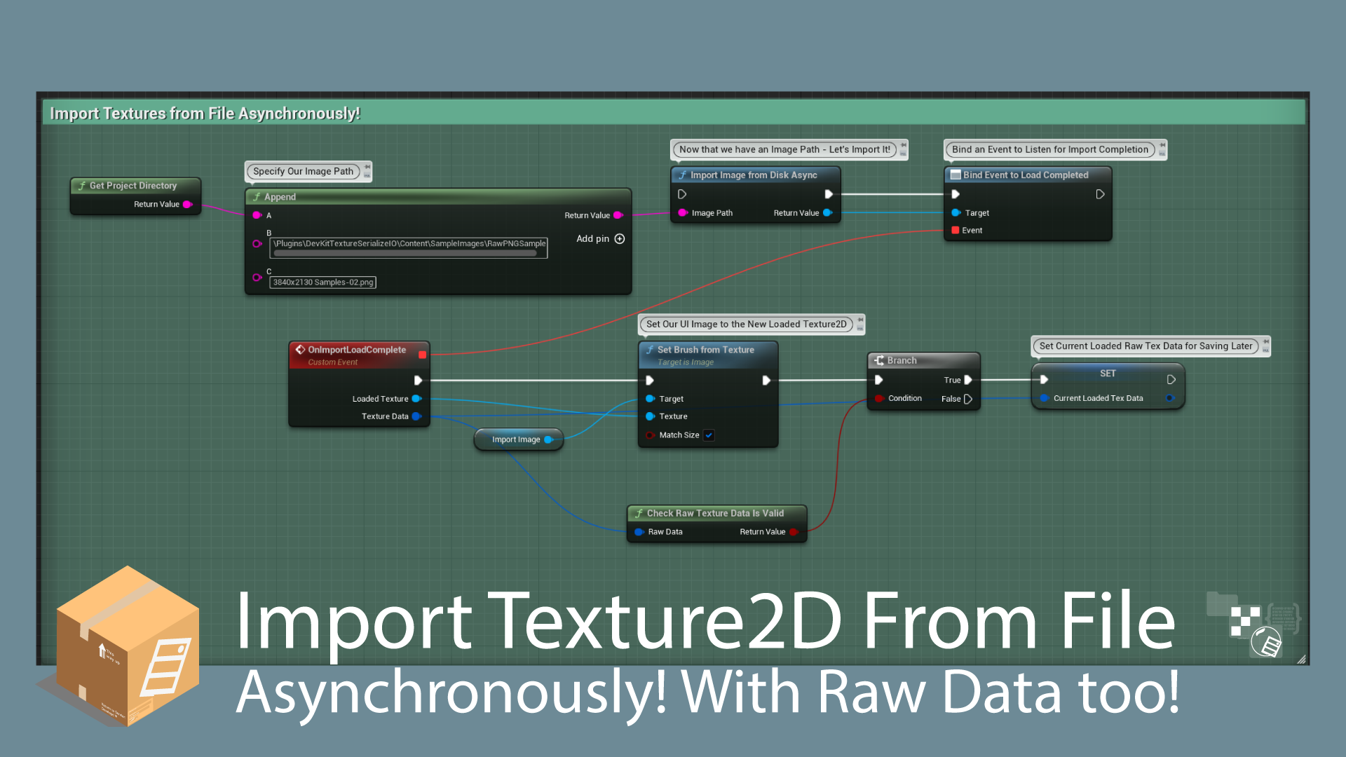 DevKit - Runtime Texture Import and Serialize IO