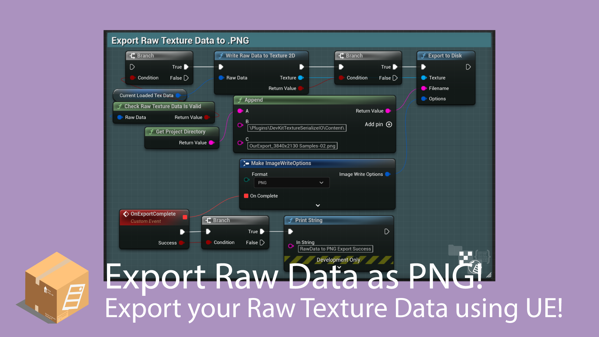 DevKit - Runtime Texture Import and Serialize IO