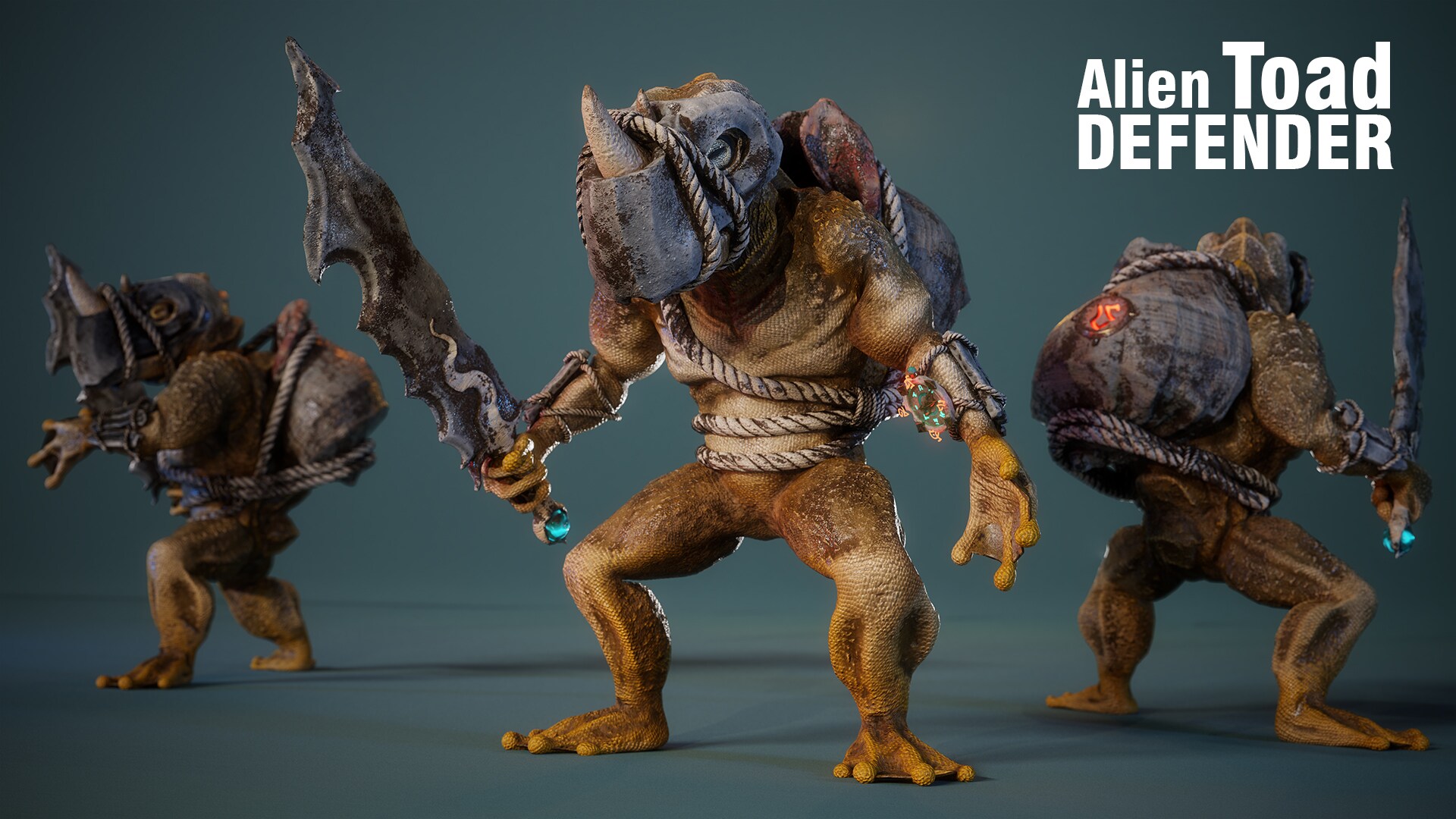 Alien Toad Defender in Characters - UE Marketplace