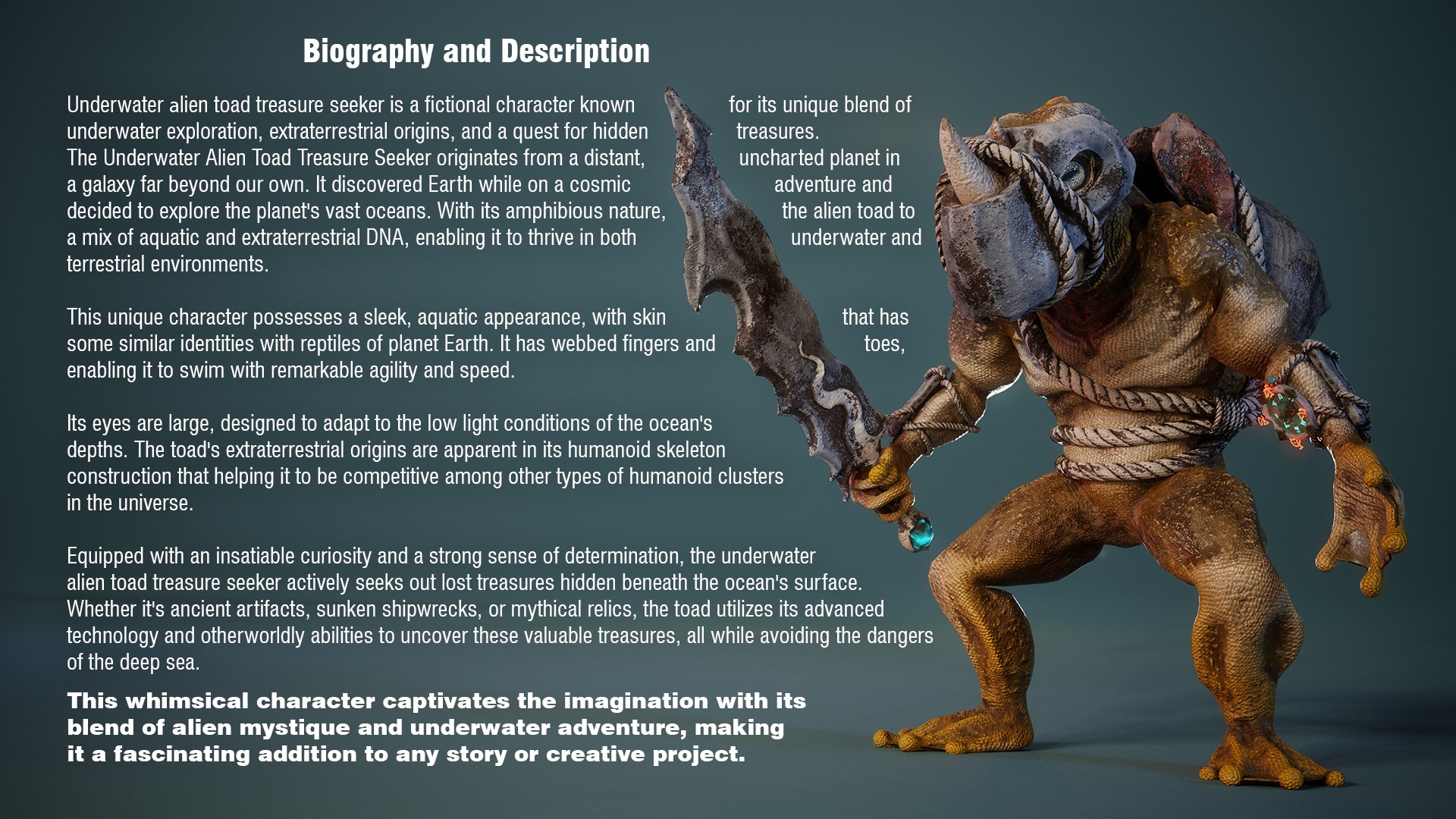 Alien Toad Defender in Characters - UE Marketplace