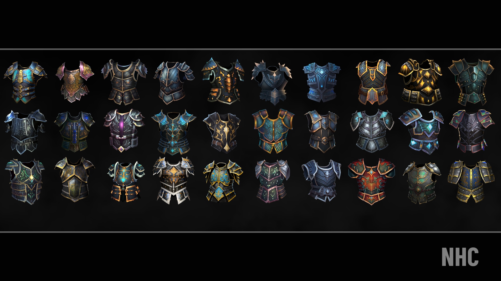 Nhc Medieval Cuirass In 2d Assets Ue Marketplace