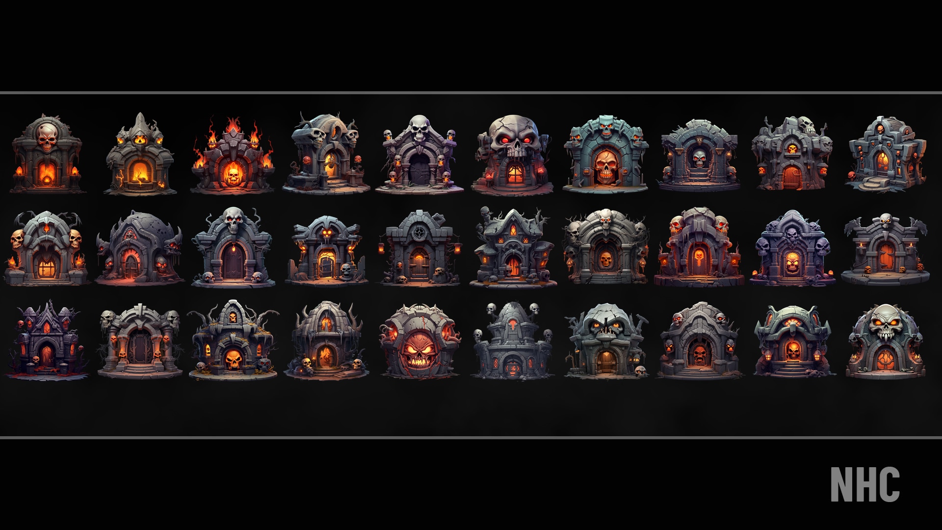 Nhc Scary Crypts In 2d Assets Ue Marketplace