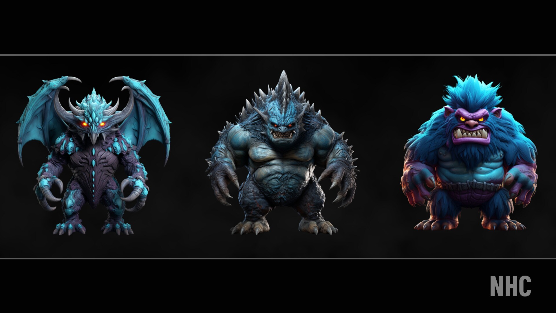 Nhc Stylized Monster Pack 3 Asset Cloud