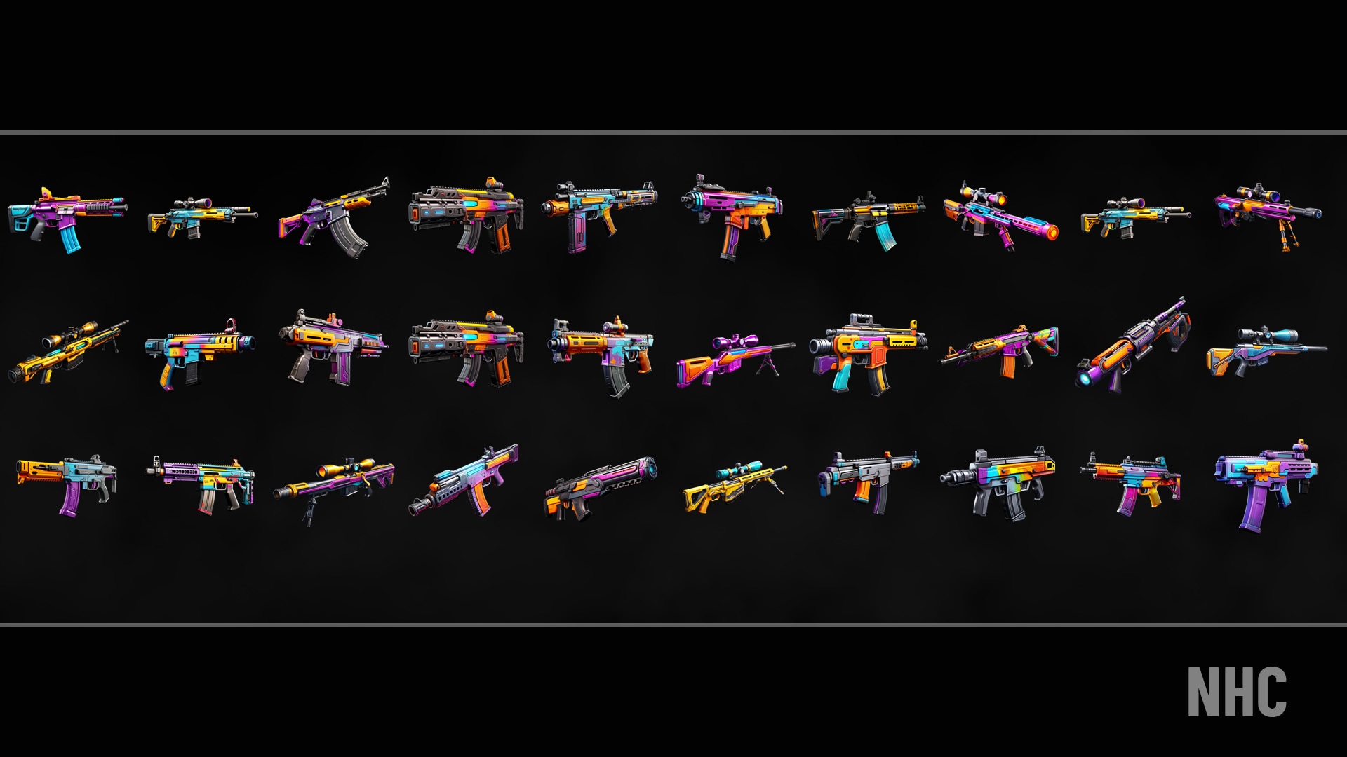 Nhc Colorful Weapons：2dアセット Ue マーケットプレイス