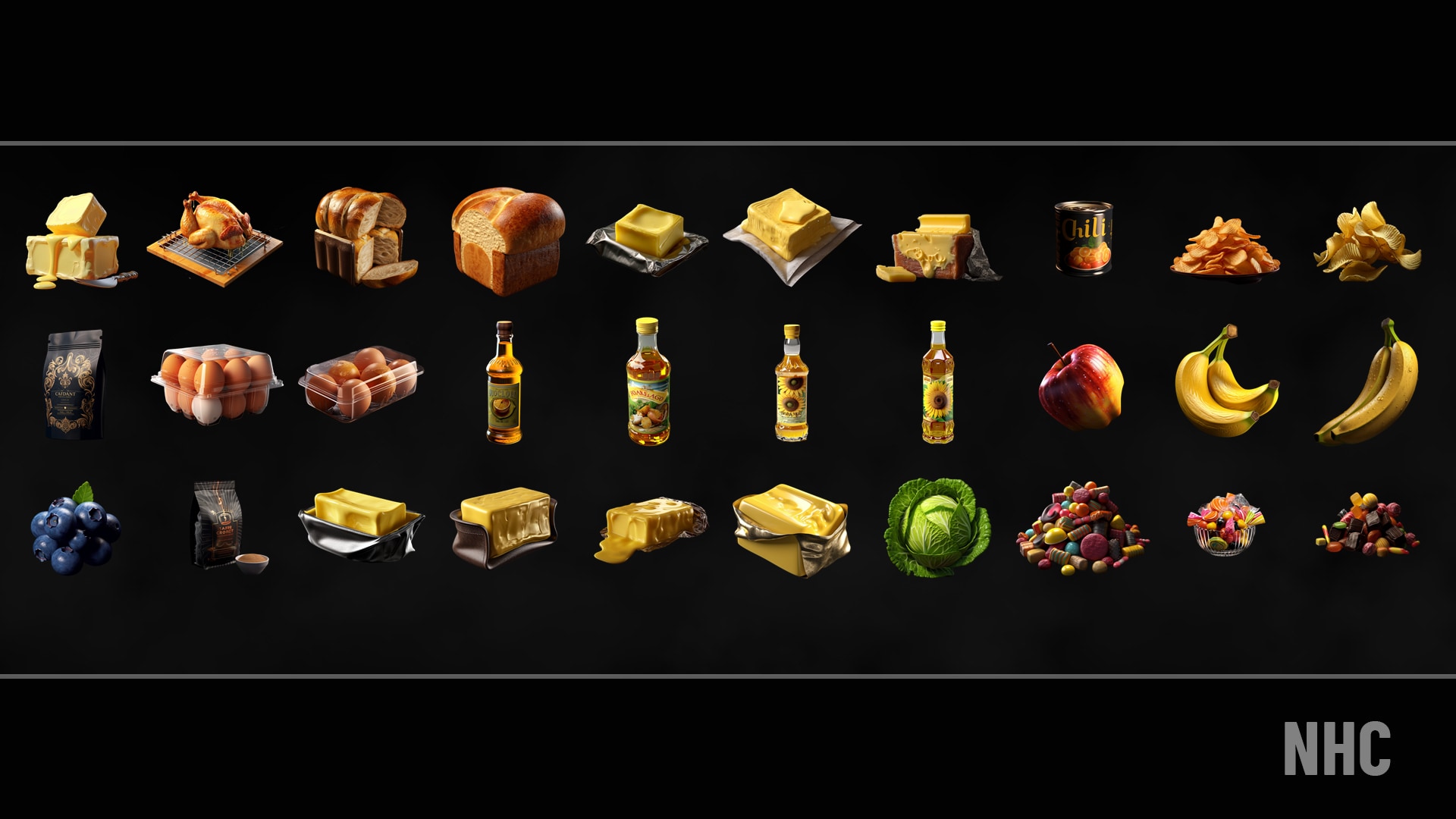 Nhc Food Pictures Pack 1 In 2d Assets Ue Marketplace