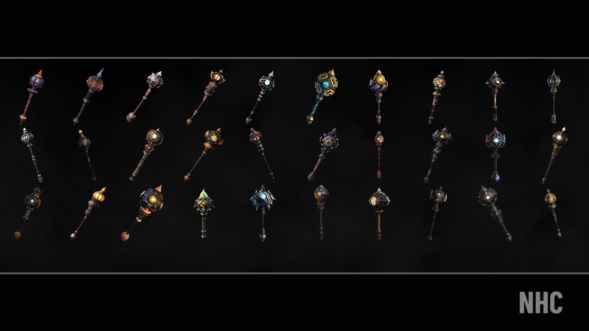 NHC - Fantasy Medieval Mace Pack 1, 카테고리 2D 애셋 - UE 마켓플레이스