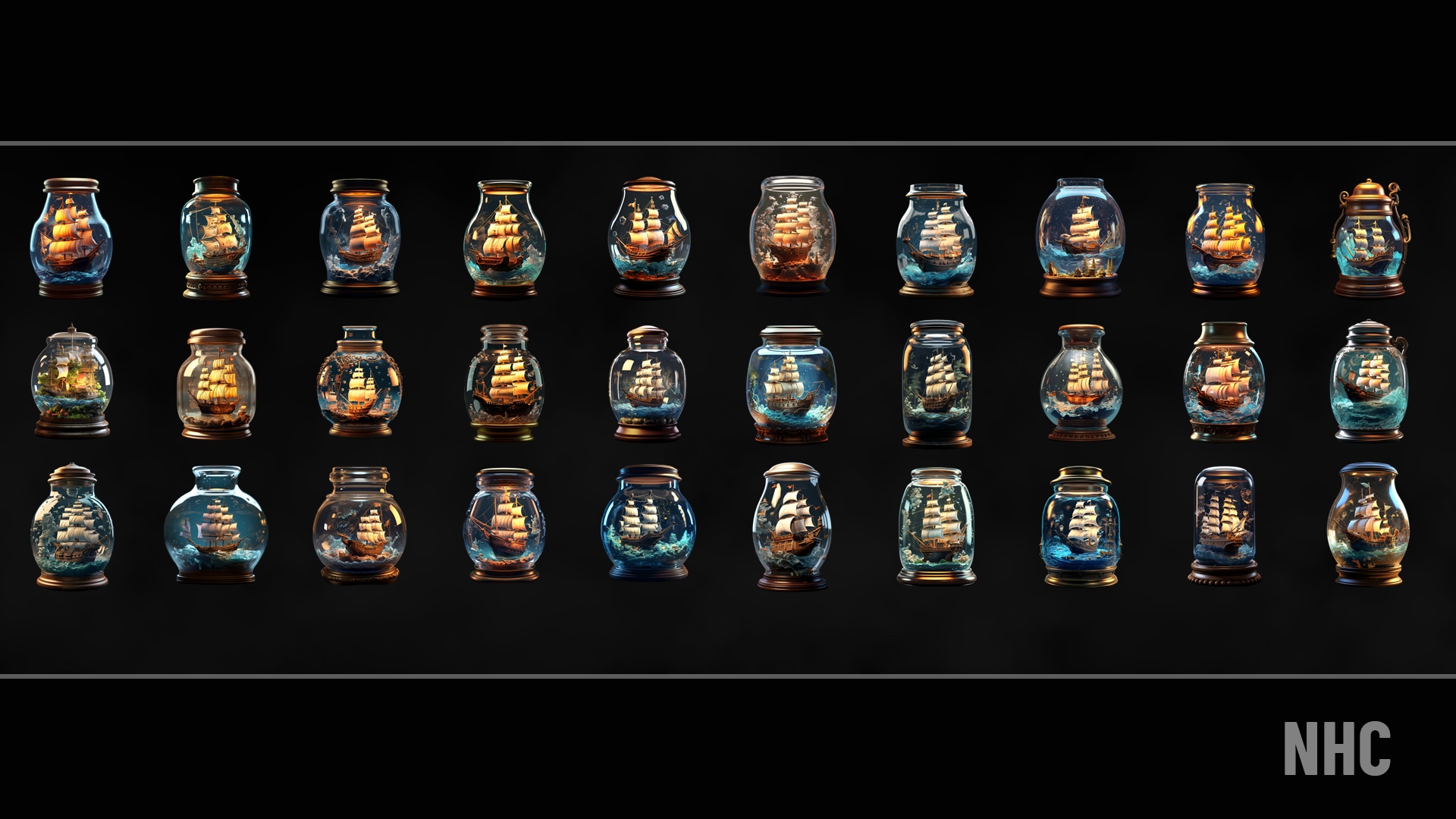 在二维资源创建的nhc Miniature Ships 虚幻引擎商城