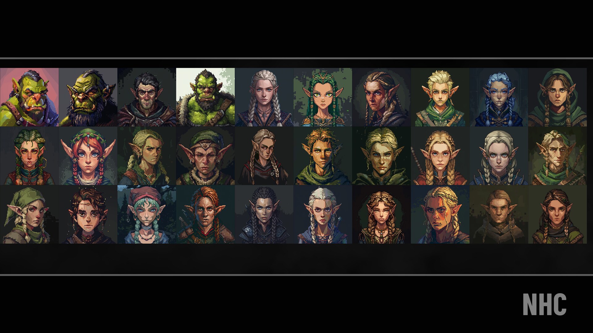 Nhc Pixel Fantasy Races：2dアセット Ue マーケットプレイス