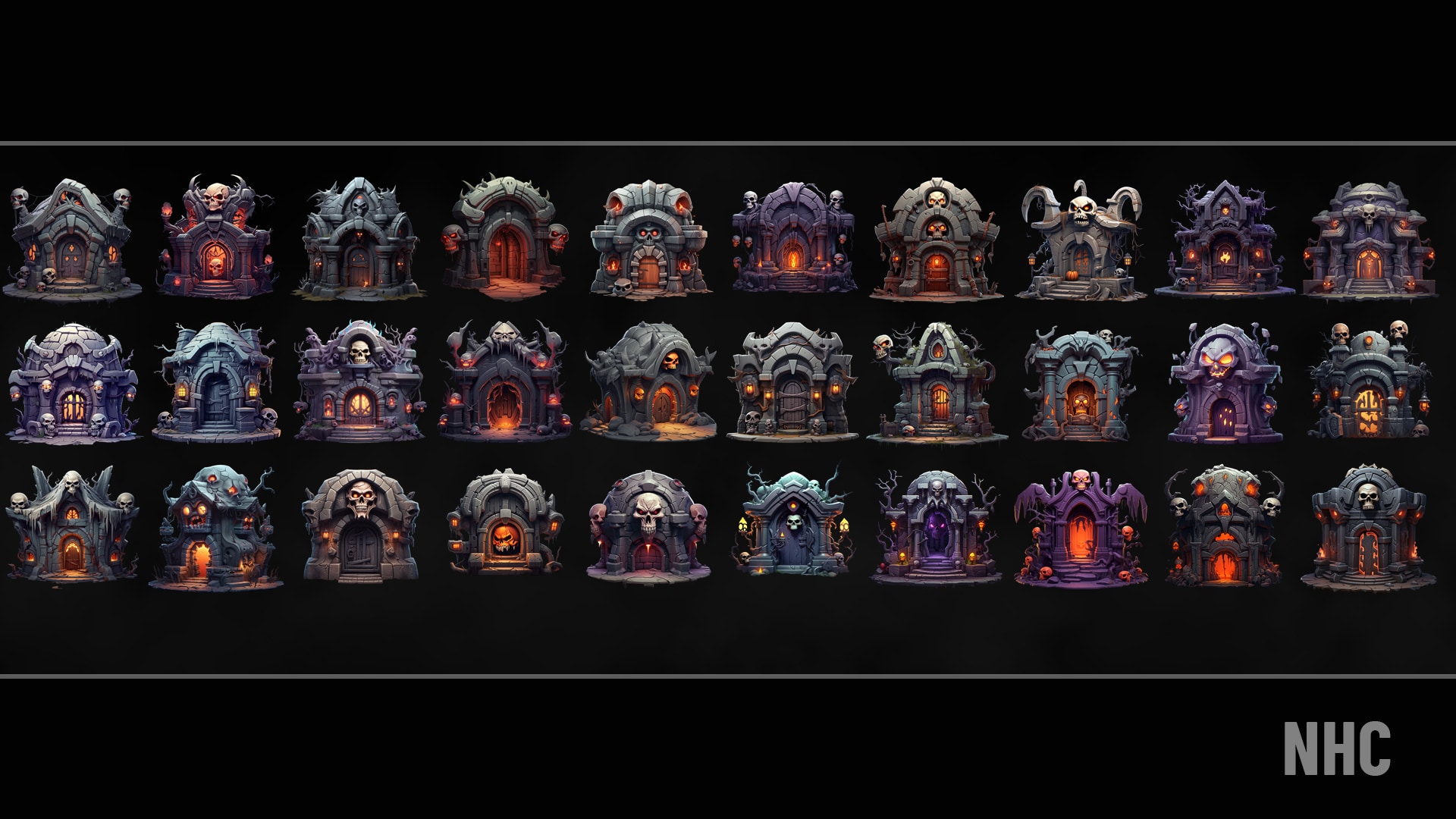 Nhc Scary Crypts In 2d Assets Ue Marketplace