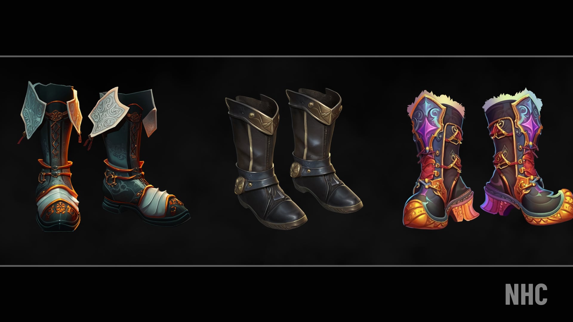 Nhc Fantasy Medieval Boot Pictures Pack 1 In 2d Assets Ue Marketplace