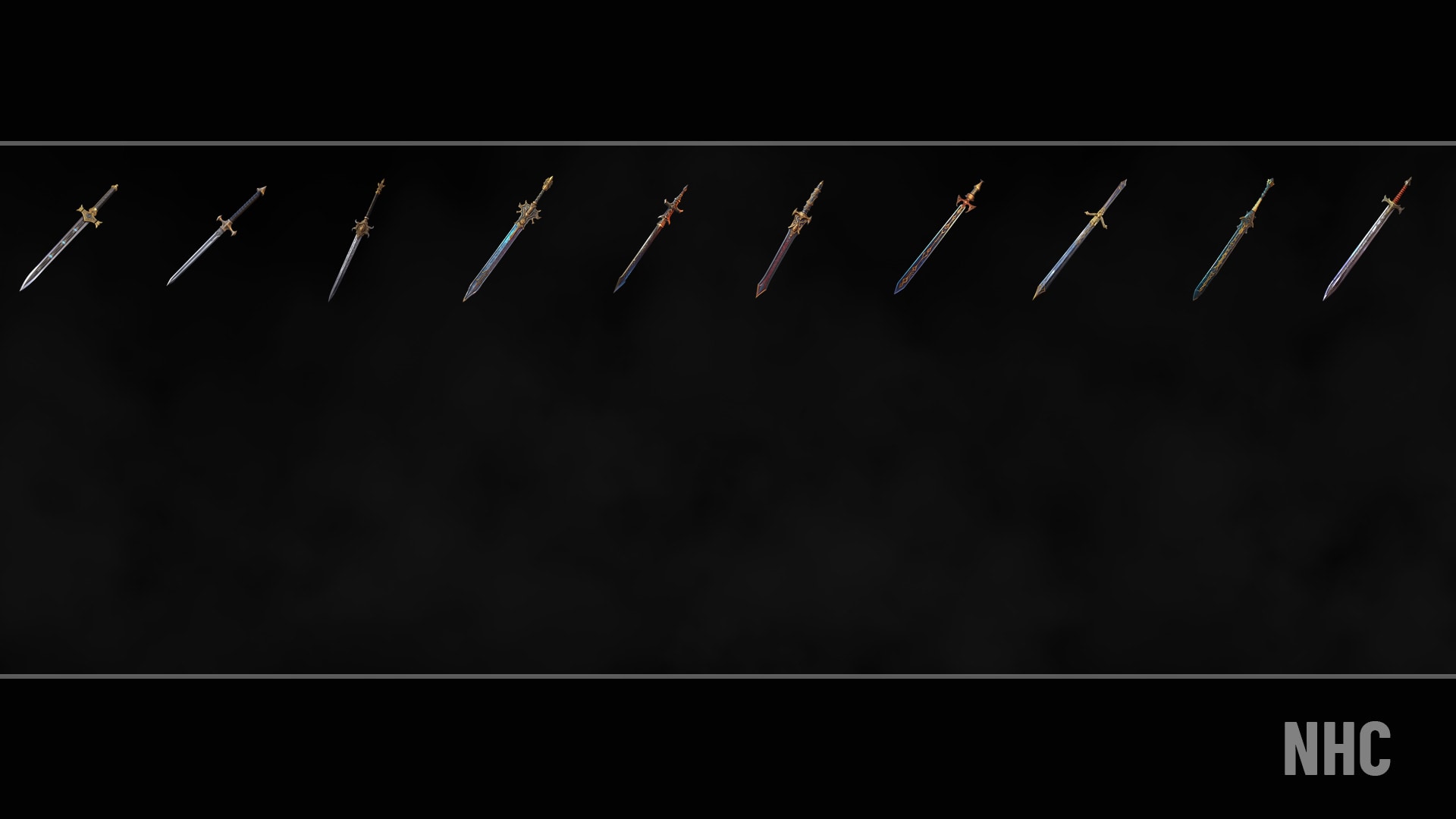 NHC - Fantasy Sword Pictures Pack 1：2Dアセット - UE マーケットプレイス