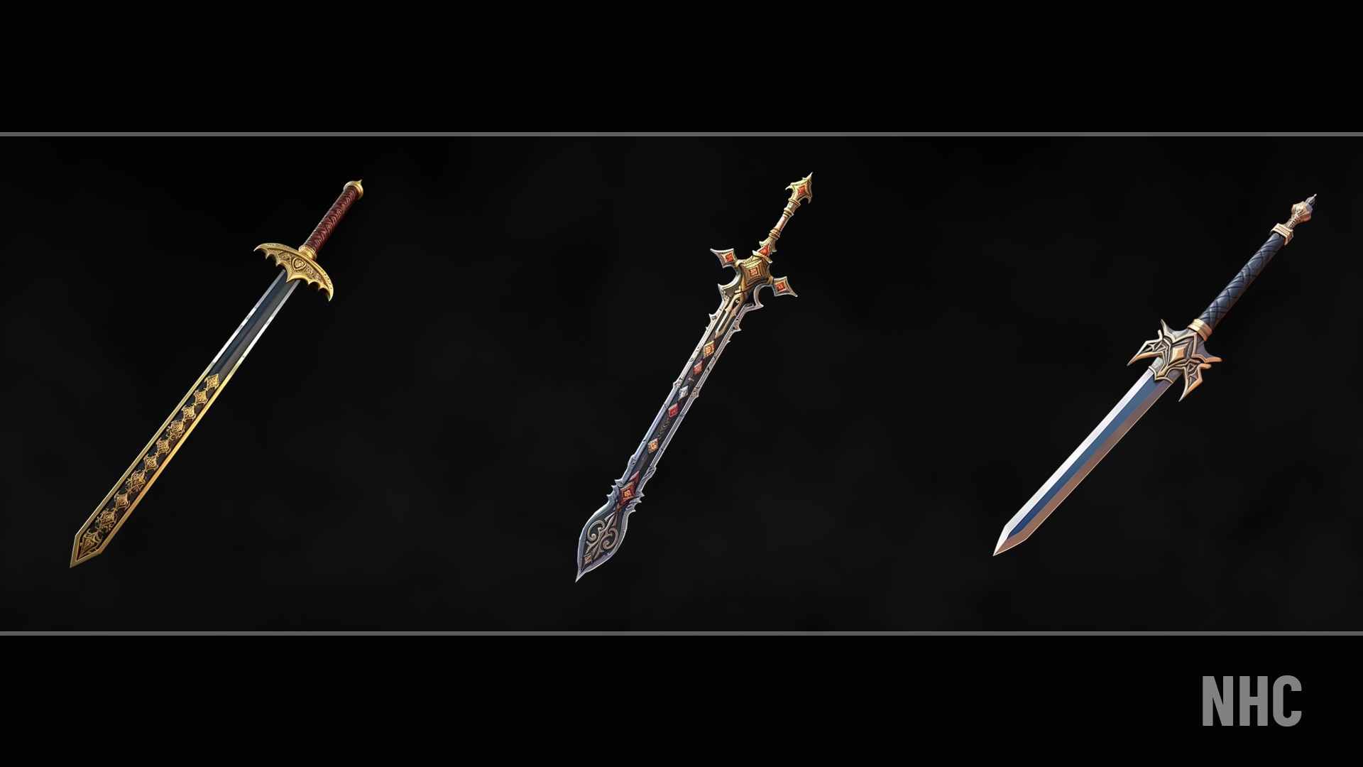 NHC - Fantasy Sword Pictures Pack 1：2Dアセット - UE マーケットプレイス