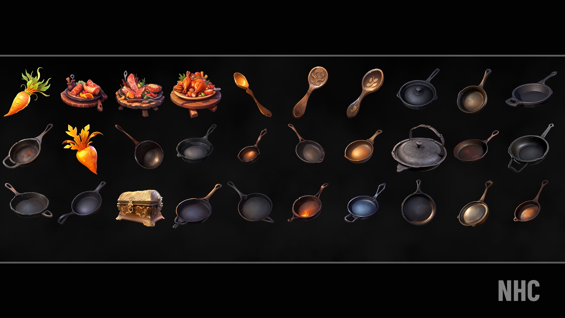 Nhc Fantasy Medieval Food Pack 1:2dアセット Ue マーケットプレイス