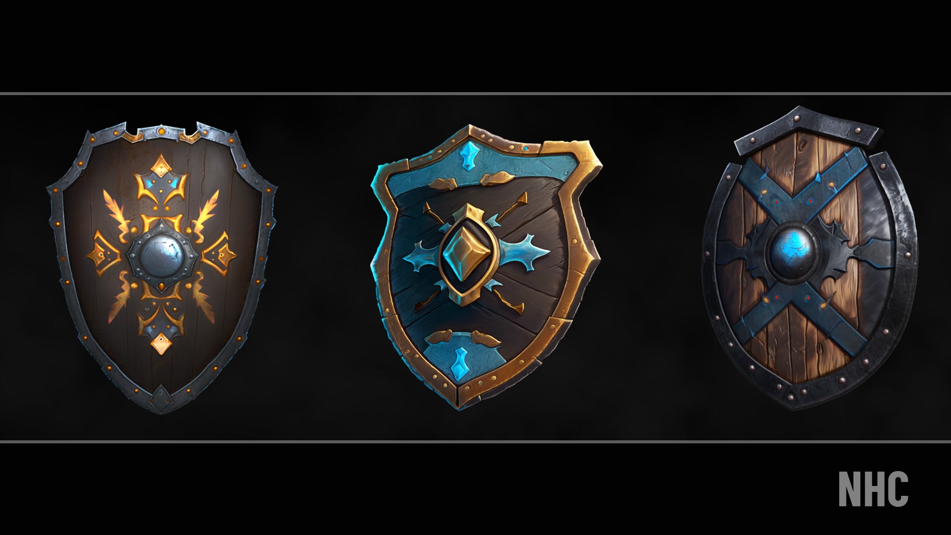 Nhc Fantasy Medieval Shield Pack 1 In 2d Assets Ue Marketplace