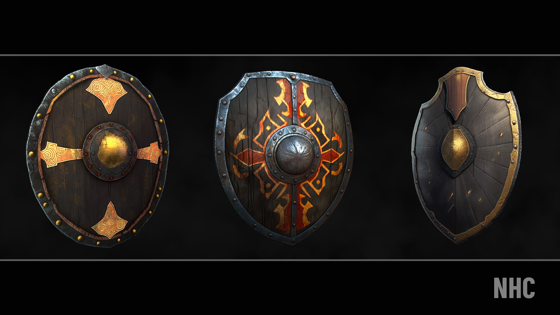 Medieval Shield Wallpaper