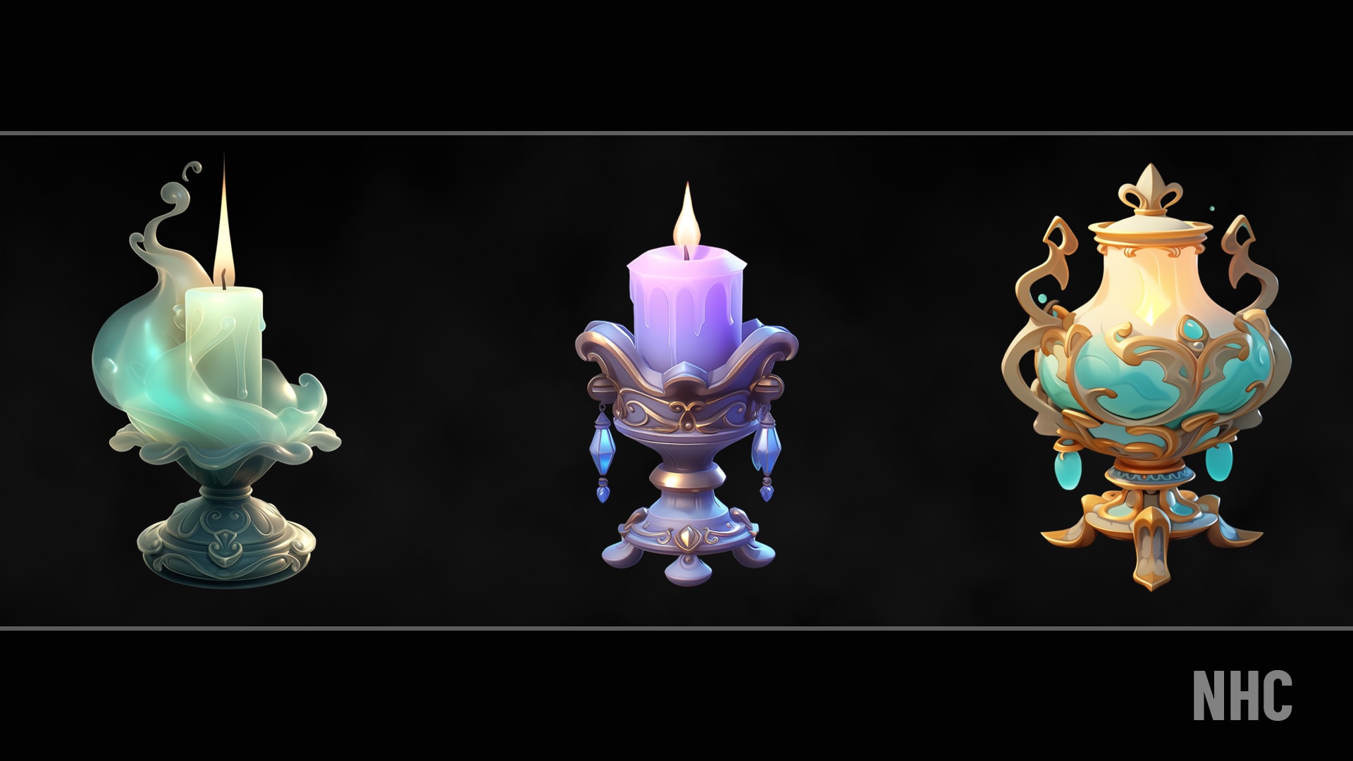 Nhc Arabian Magic Candles Asset Cloud
