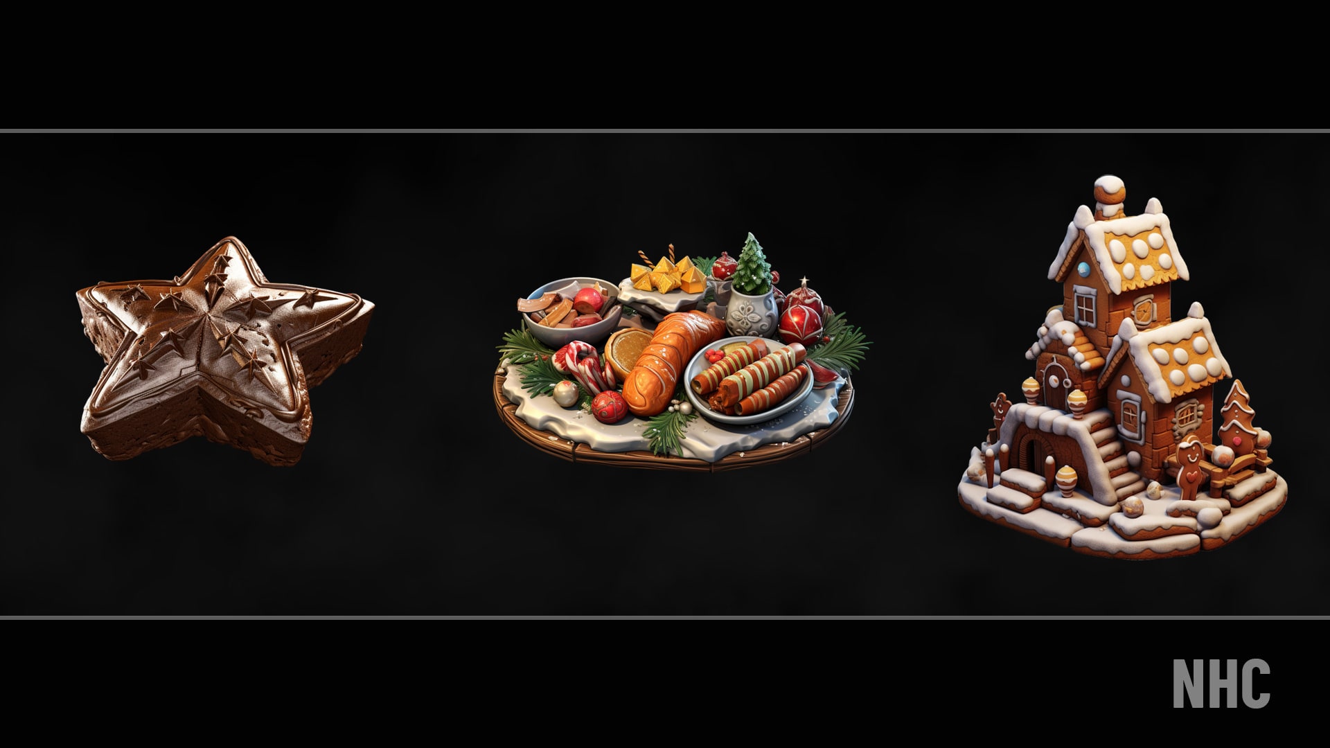 Nhc Christmas Food 02 In 2d Assets Ue Marketplace