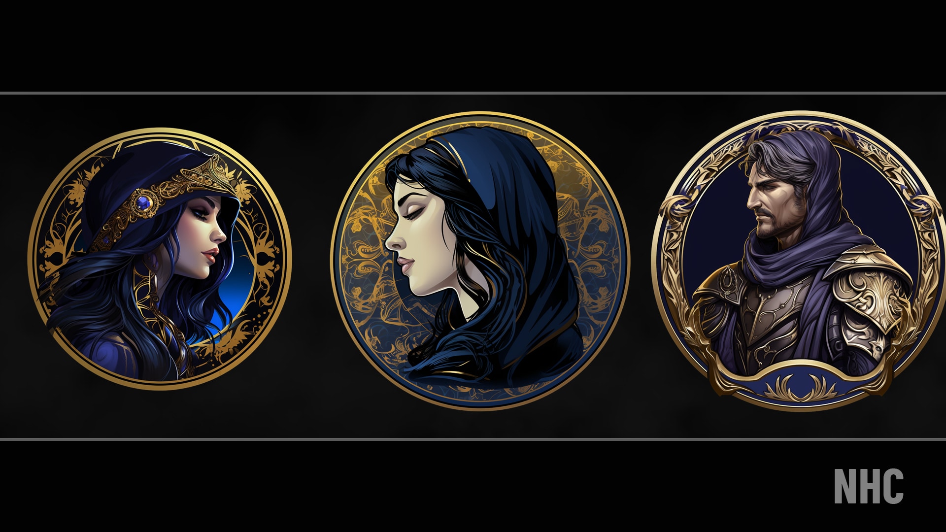 Nhc Medieval Portraits In 2d Assets Ue Marketplace