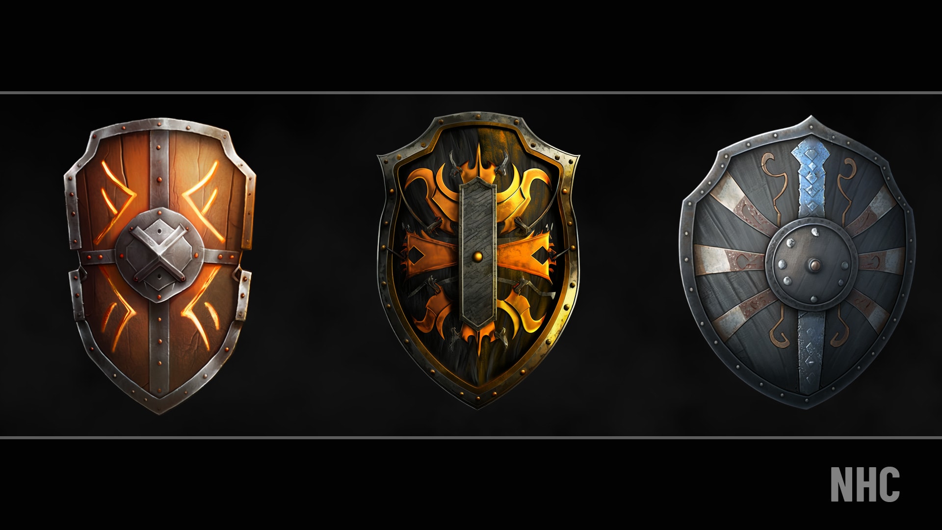 Nhc Fantasy Medieval Shield Pack 1 In 2d Assets Ue Marketplace