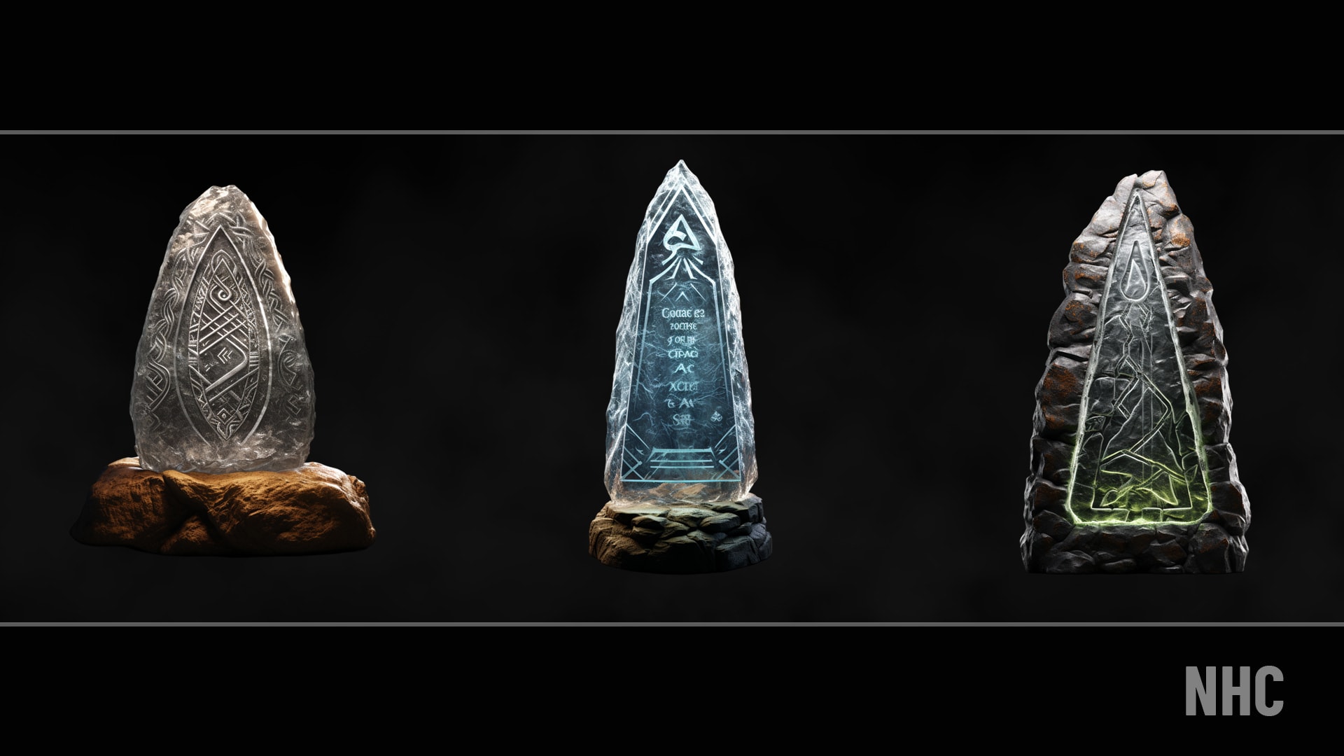 Nhc Rune Stone In 2d Assets Ue Marketplace
