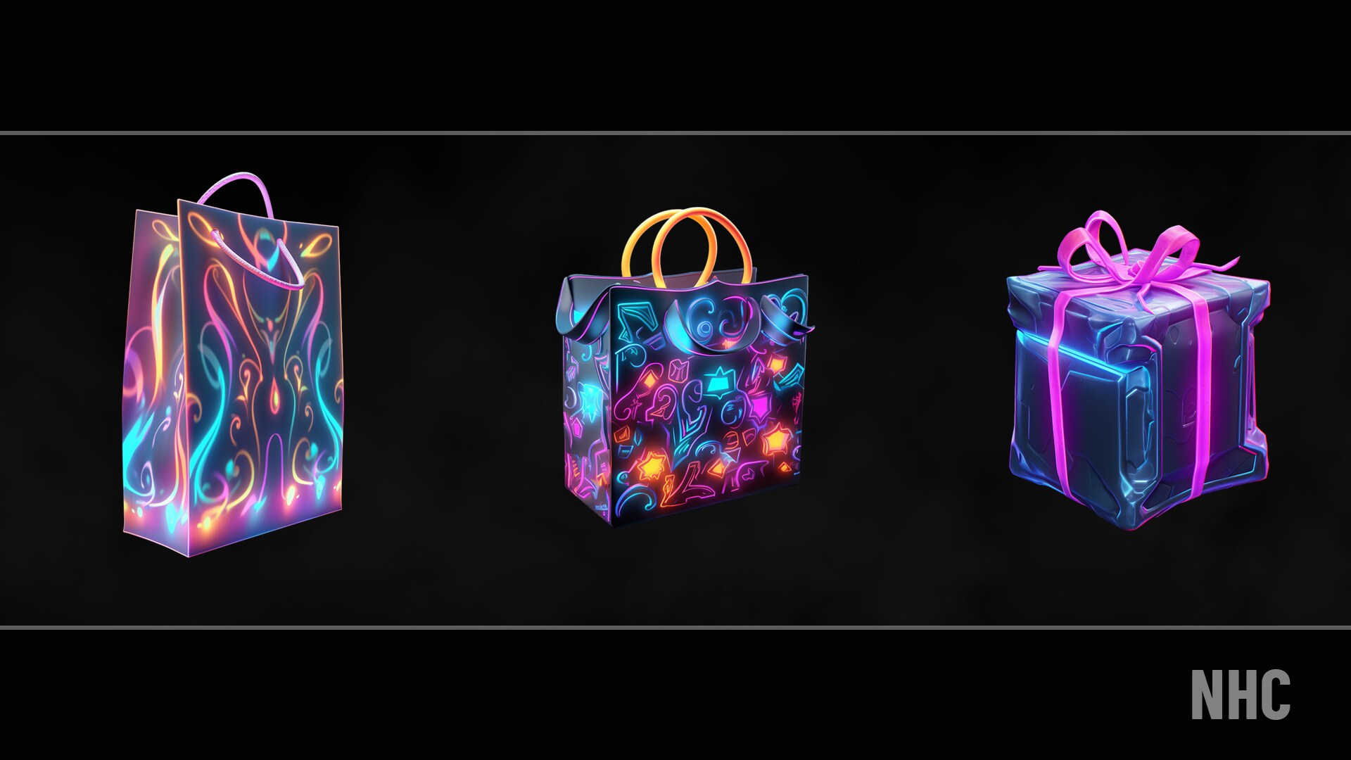 Nhc Neon T Bags：2dアセット Ue マーケットプレイス