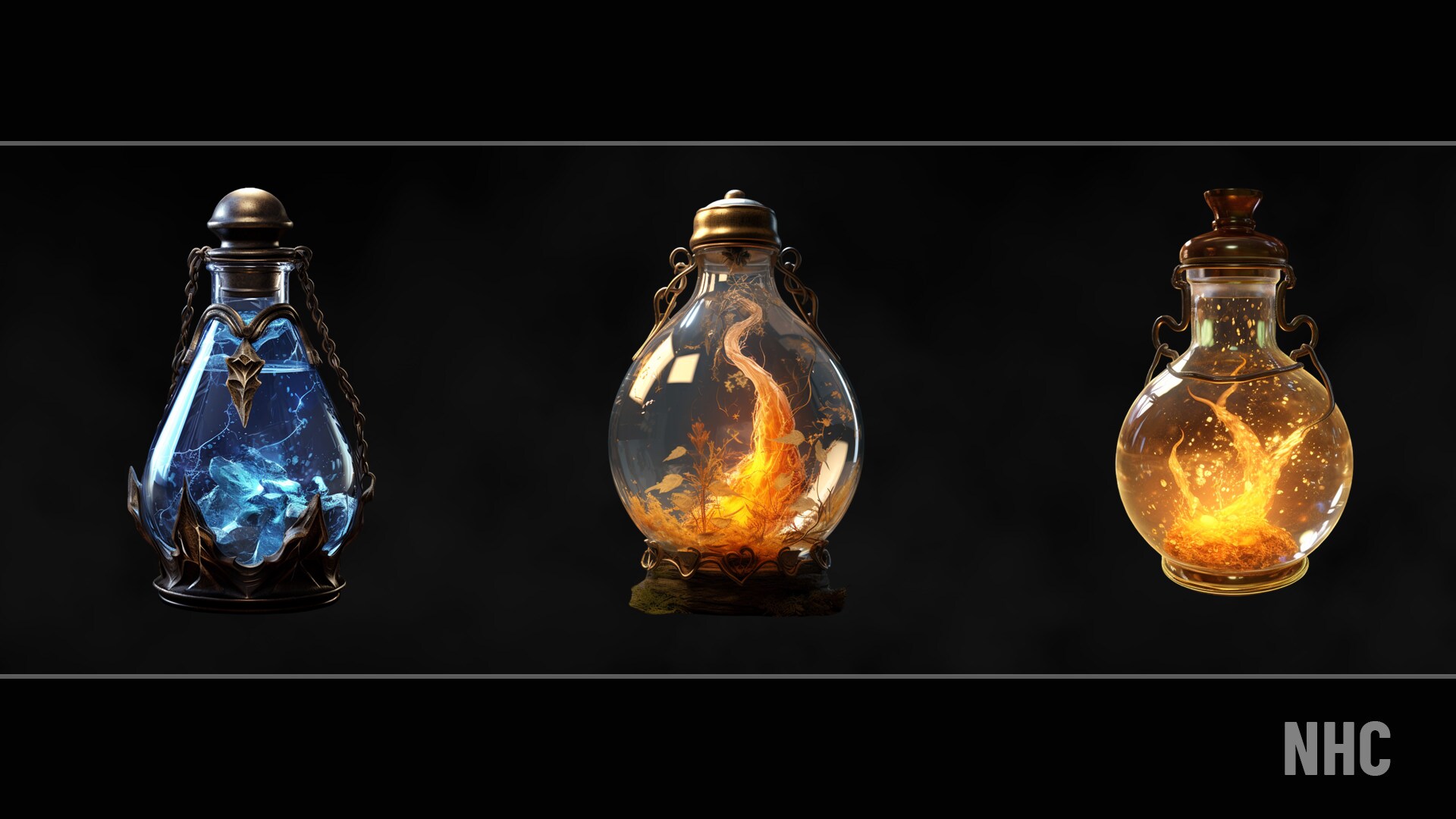 Nhc Rune Potions In 2d Assets Ue Marketplace