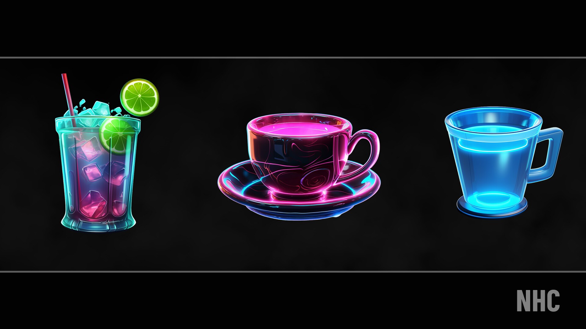 Nhc Cyberpunk Drinks In 2d Assets Ue Marketplace