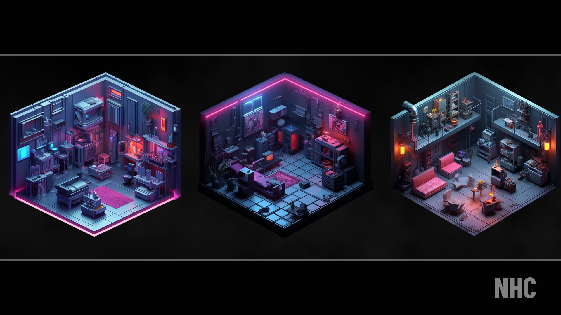 Nhc Fantastic Isometric Rooms In 2d Assets Ue Marketplace