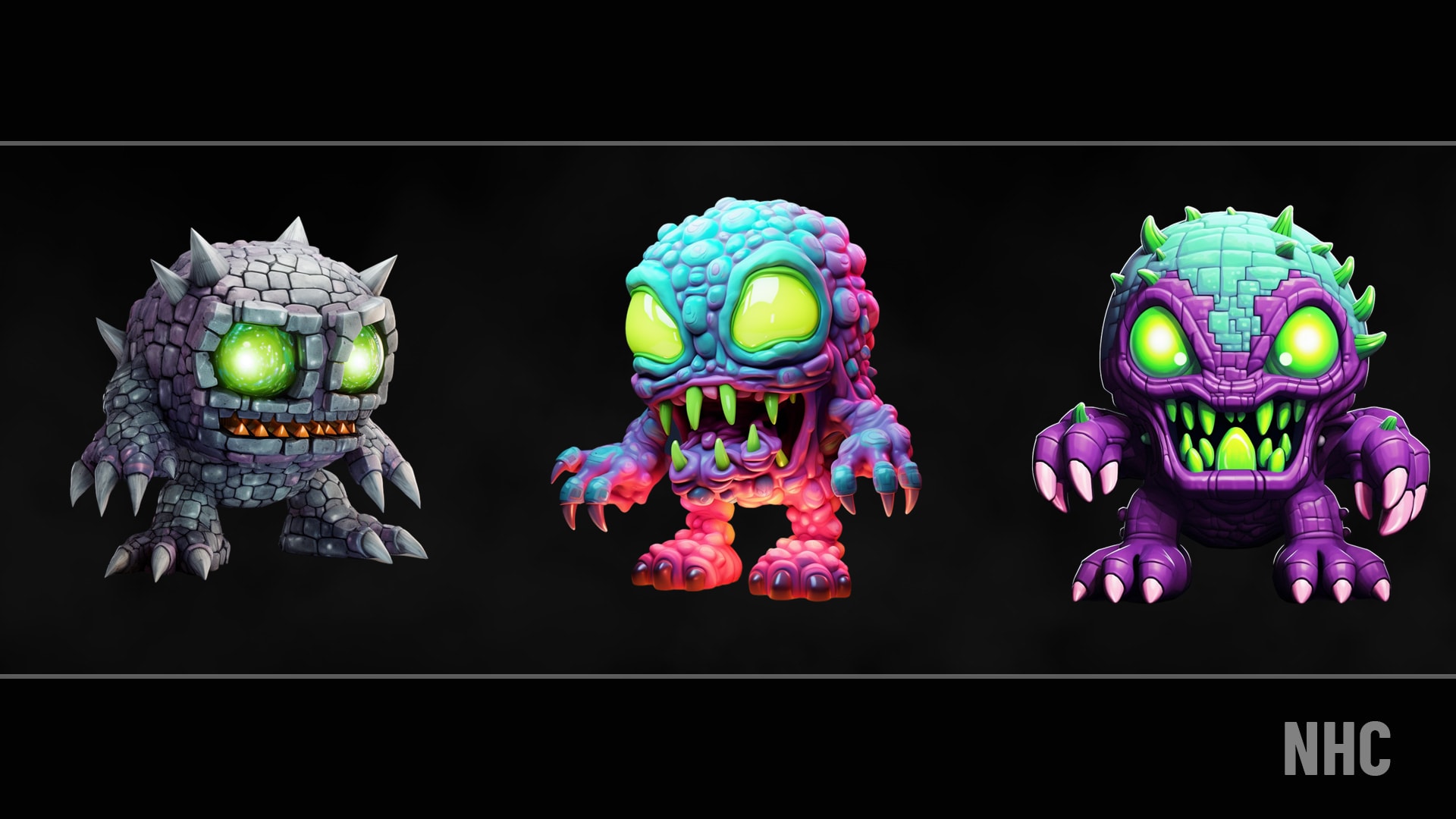 Nhc Pixel Monster In 2d Assets Ue Marketplace