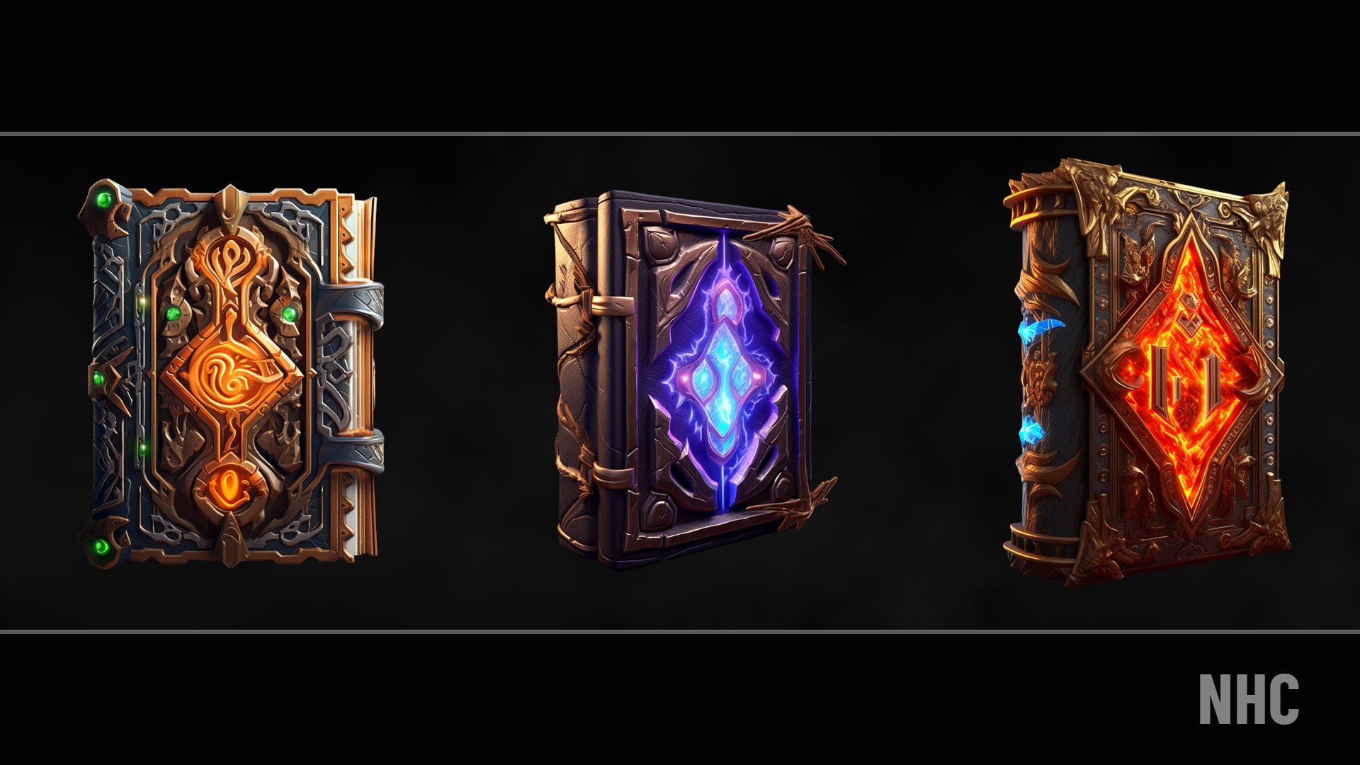 Nhc Stylized Fantasy Book Pack 1 In 2d Assets Ue Marketplace