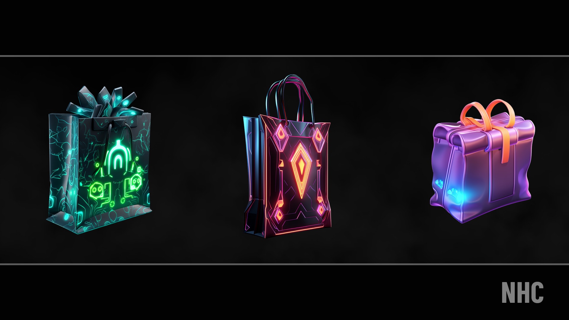 Nhc Neon T Bags：2dアセット Ue マーケットプレイス