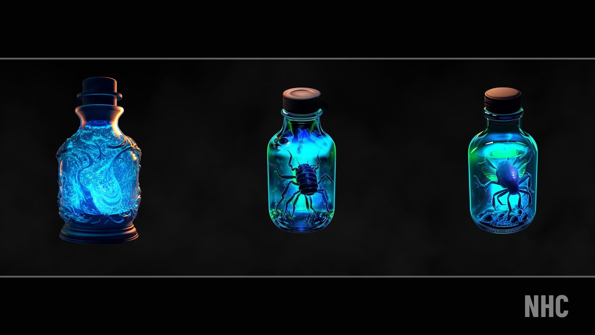 Nhc Fluorescent Insect Potion Pack In 2d Assets Ue Marketplace