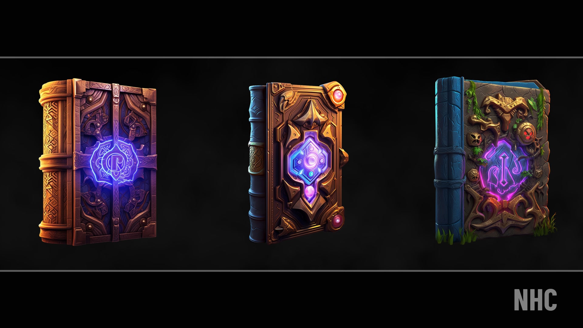 Nhc Stylized Fantasy Rune Book 1 In 2d Assets Ue Marketplace