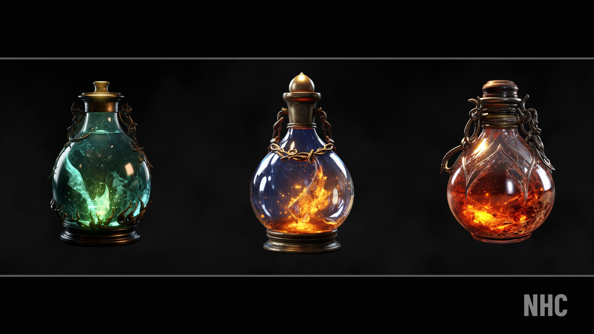 Nhc Rune Potions In 2d Assets Ue Marketplace