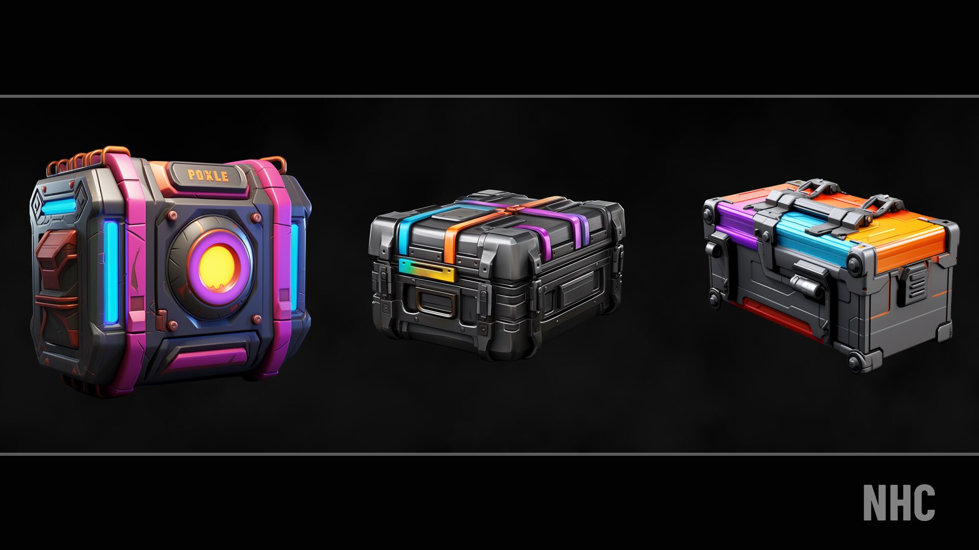 Nhc Gaming Chests In 2d Assets Ue Marketplace