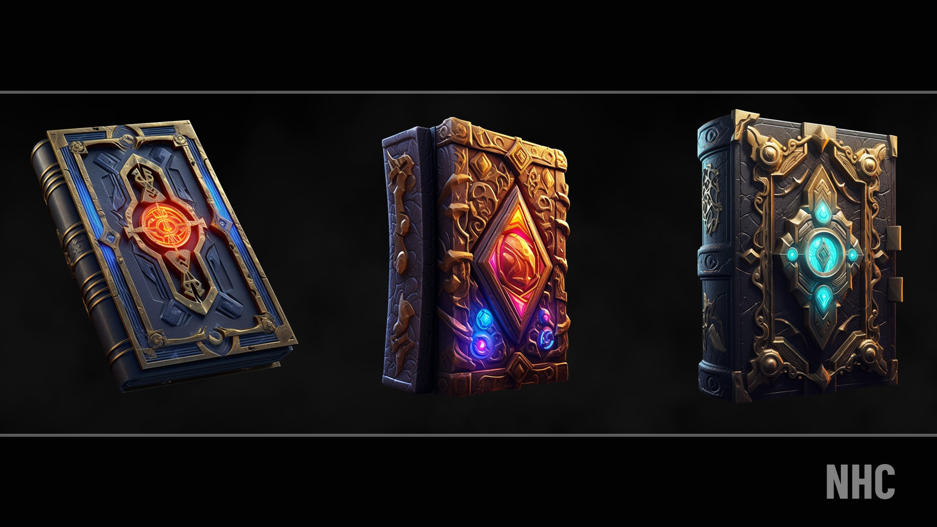 Nhc Stylized Fantasy Rune Book 1 In 2d Assets Ue Marketplace