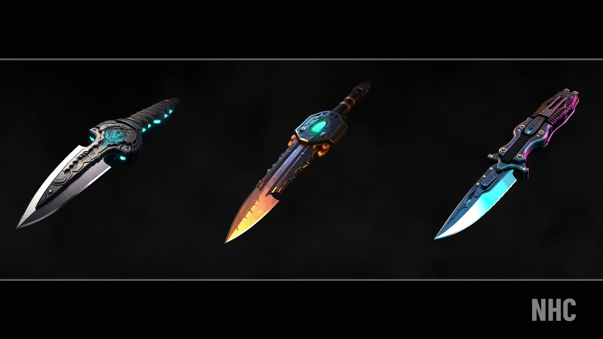 Nhc Sci Fi Blades Pack In 2d Assets Ue Marketplace