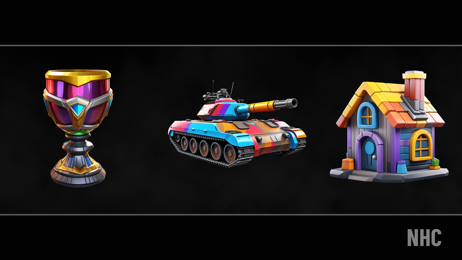 Nhc Bright Gaming Kit In 2d Assets Ue Marketplace