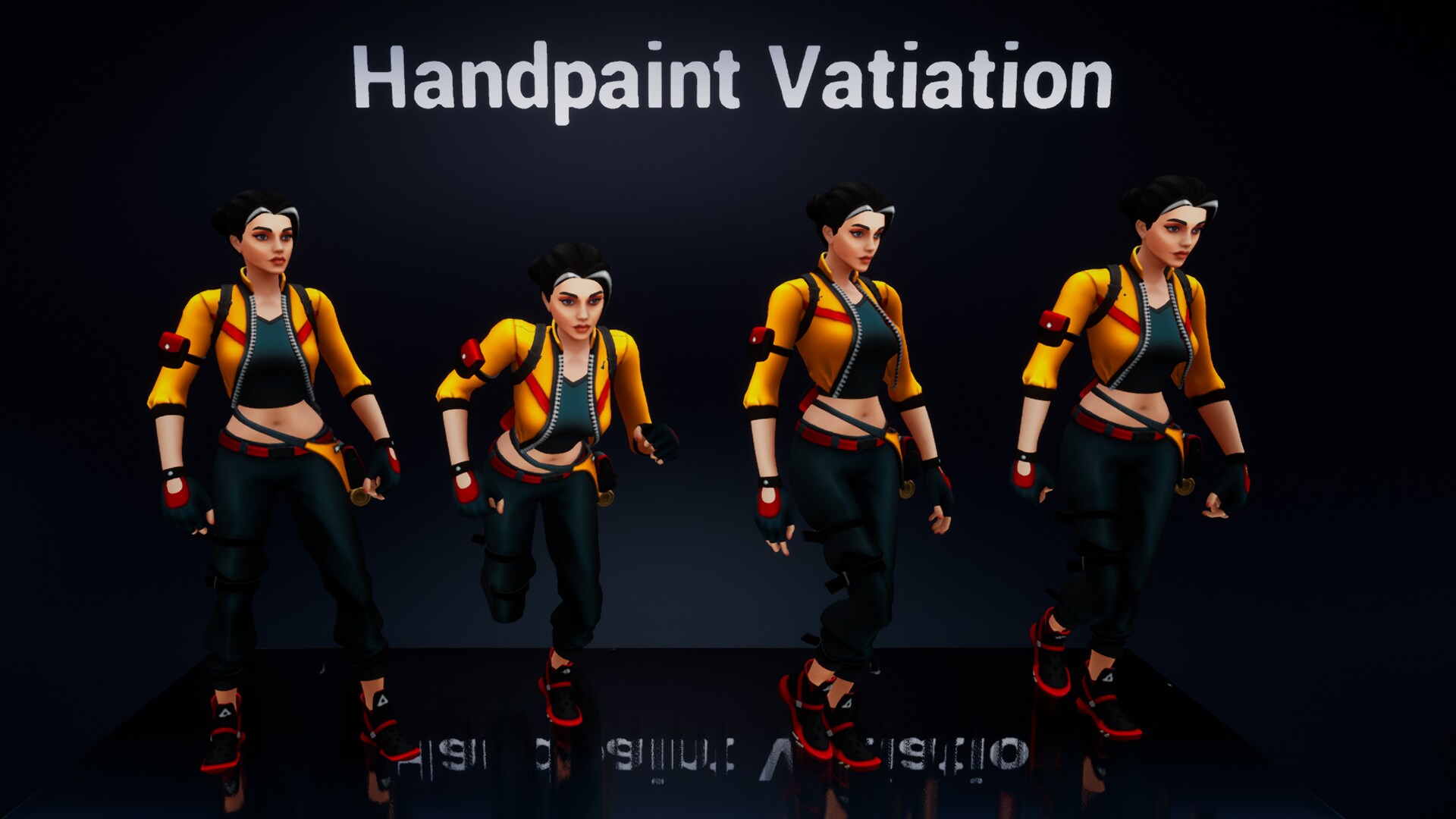 Stylized Wooman Character in Characters - UE Marketplace