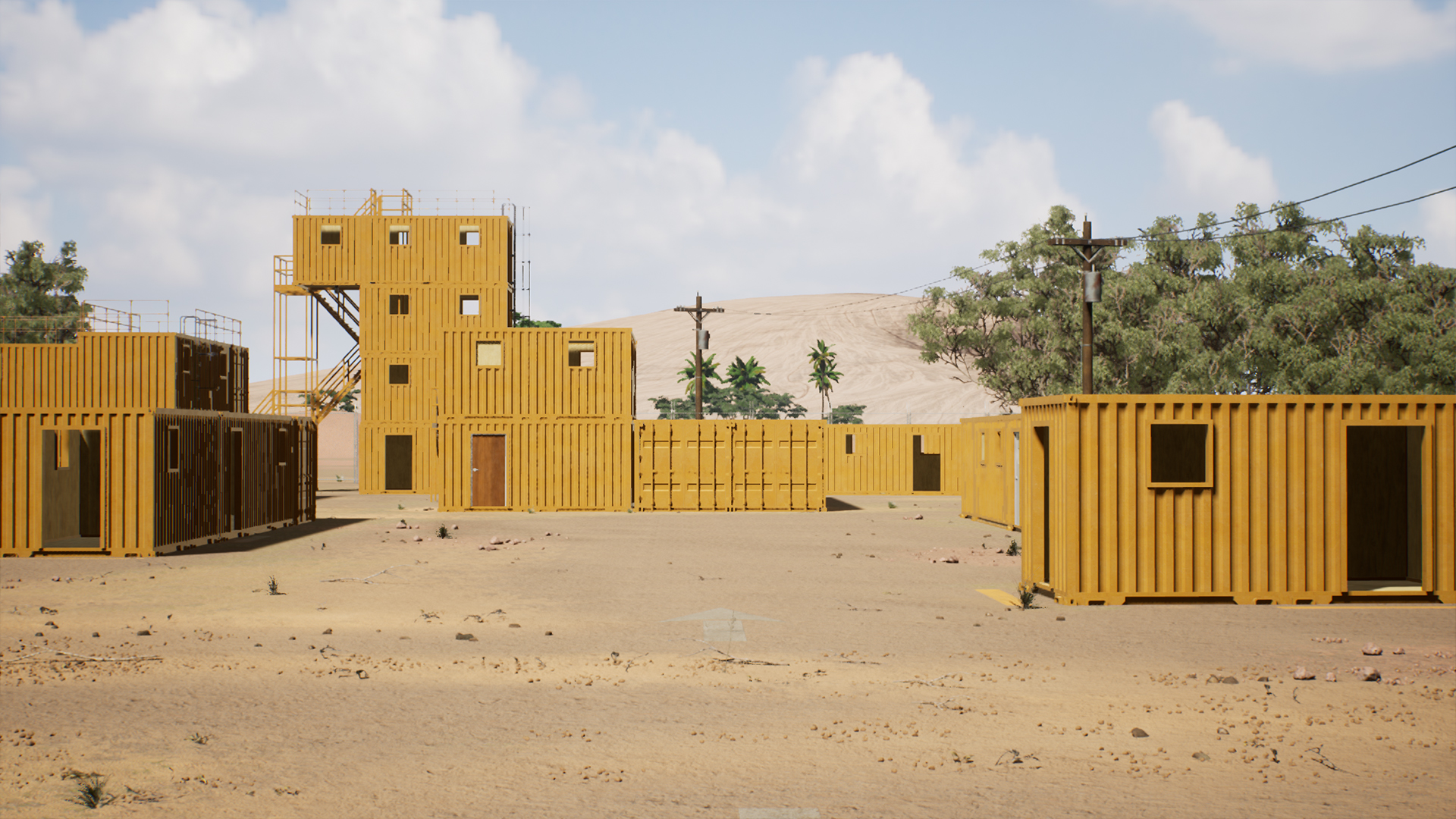 Modular Military Operation Urban Training Environment