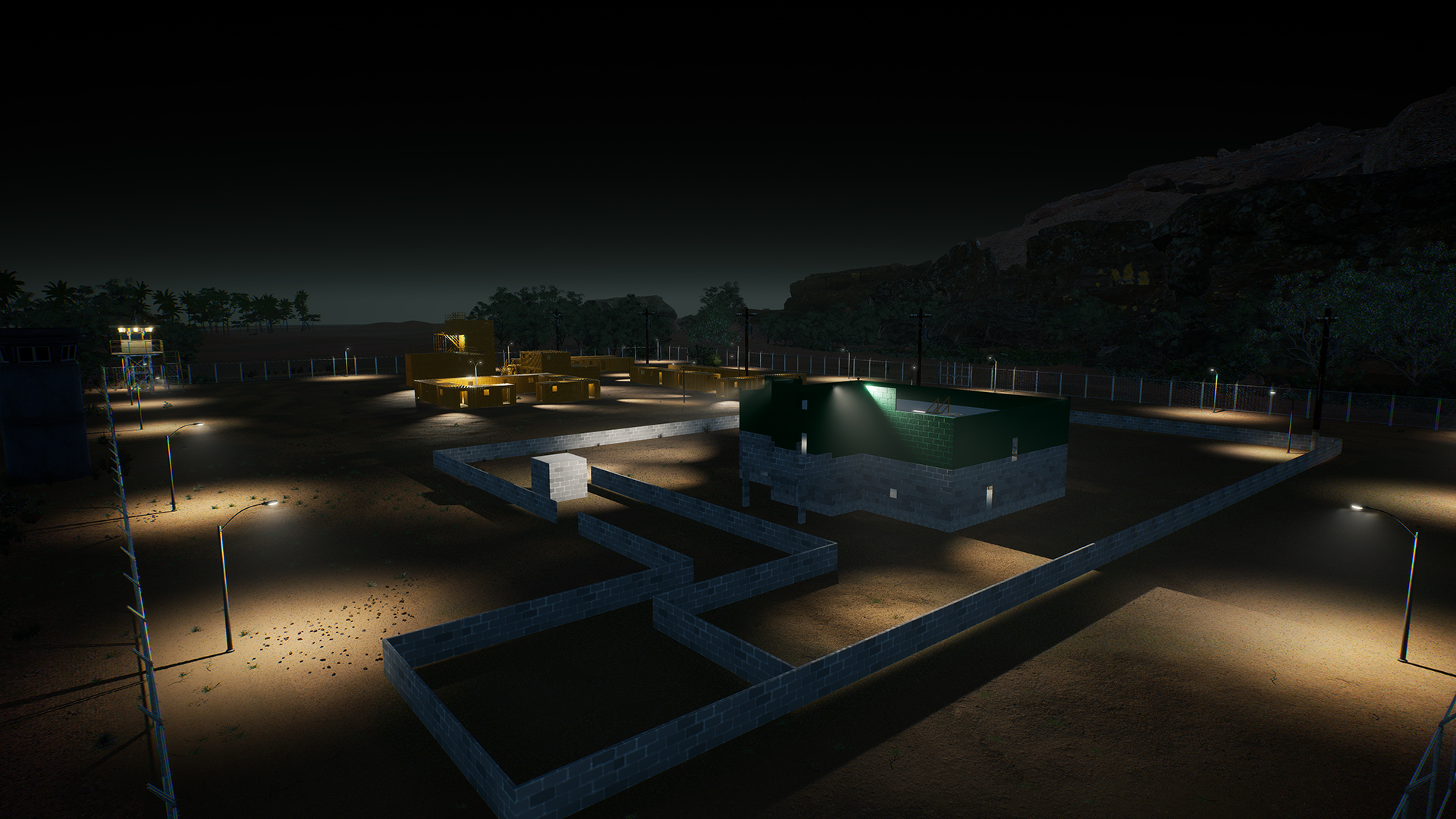 Modular Military Operation Urban Training Environment