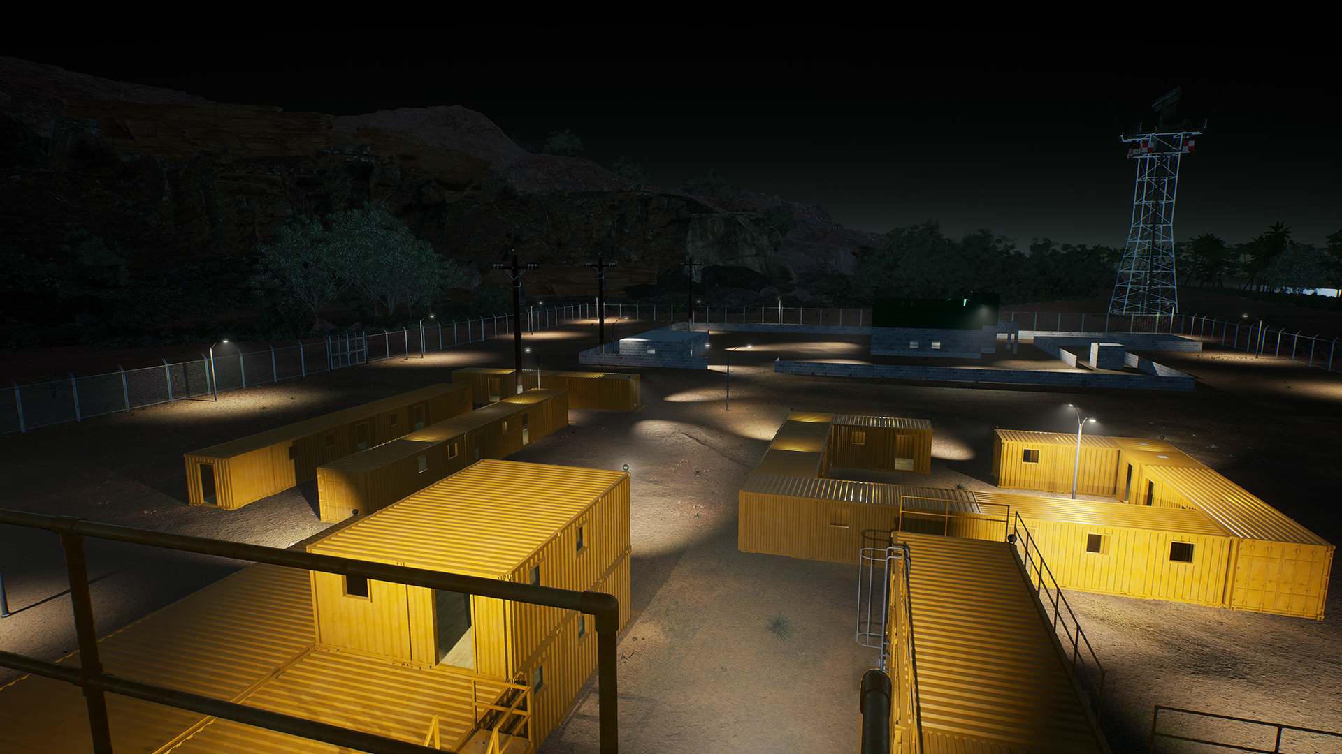 Modular Military Operation Urban Training Environment